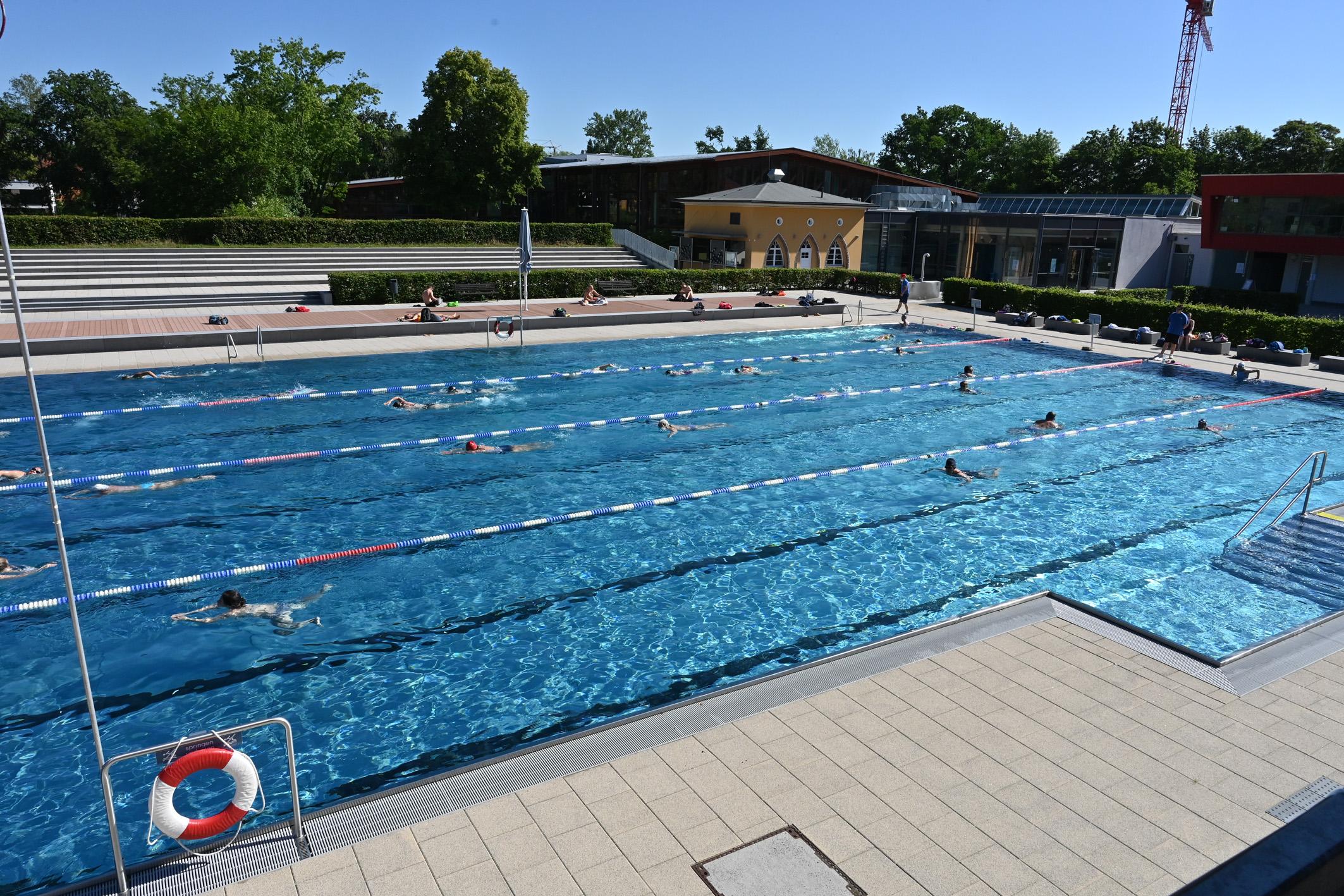 Das Röthelheimbad in Erlangen ist wieder geöffnet