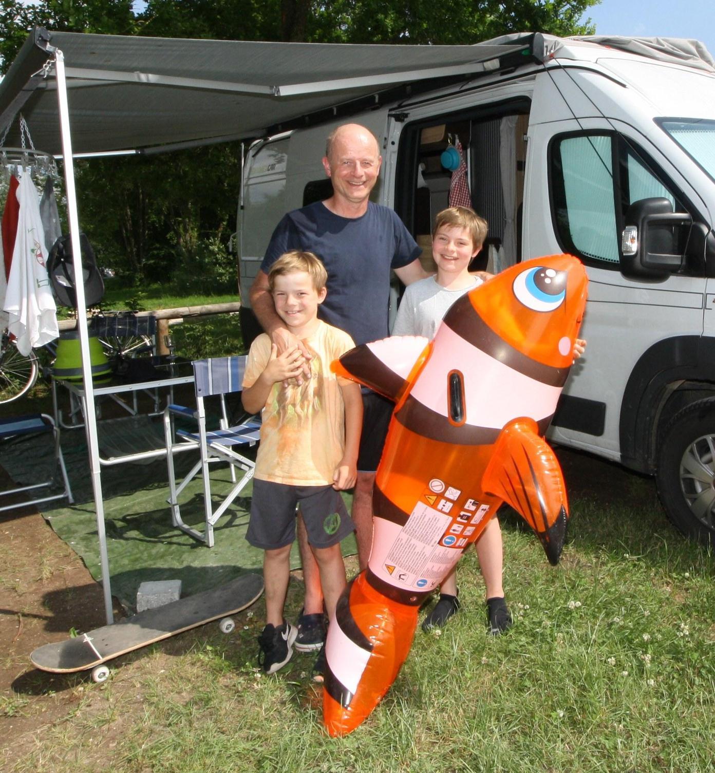 Wohnmobilisten zog es ins Fränkische Seenland