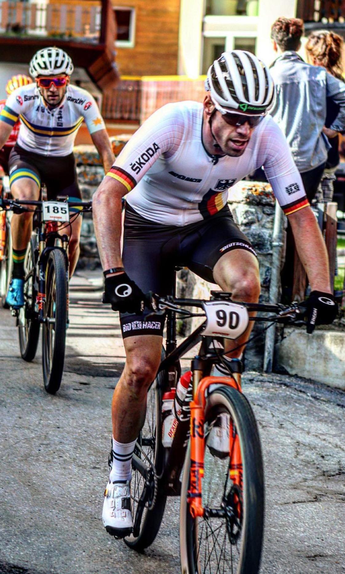 Nach einem Schlaganfall: Radprofi Peter Schermann ist zu Gast