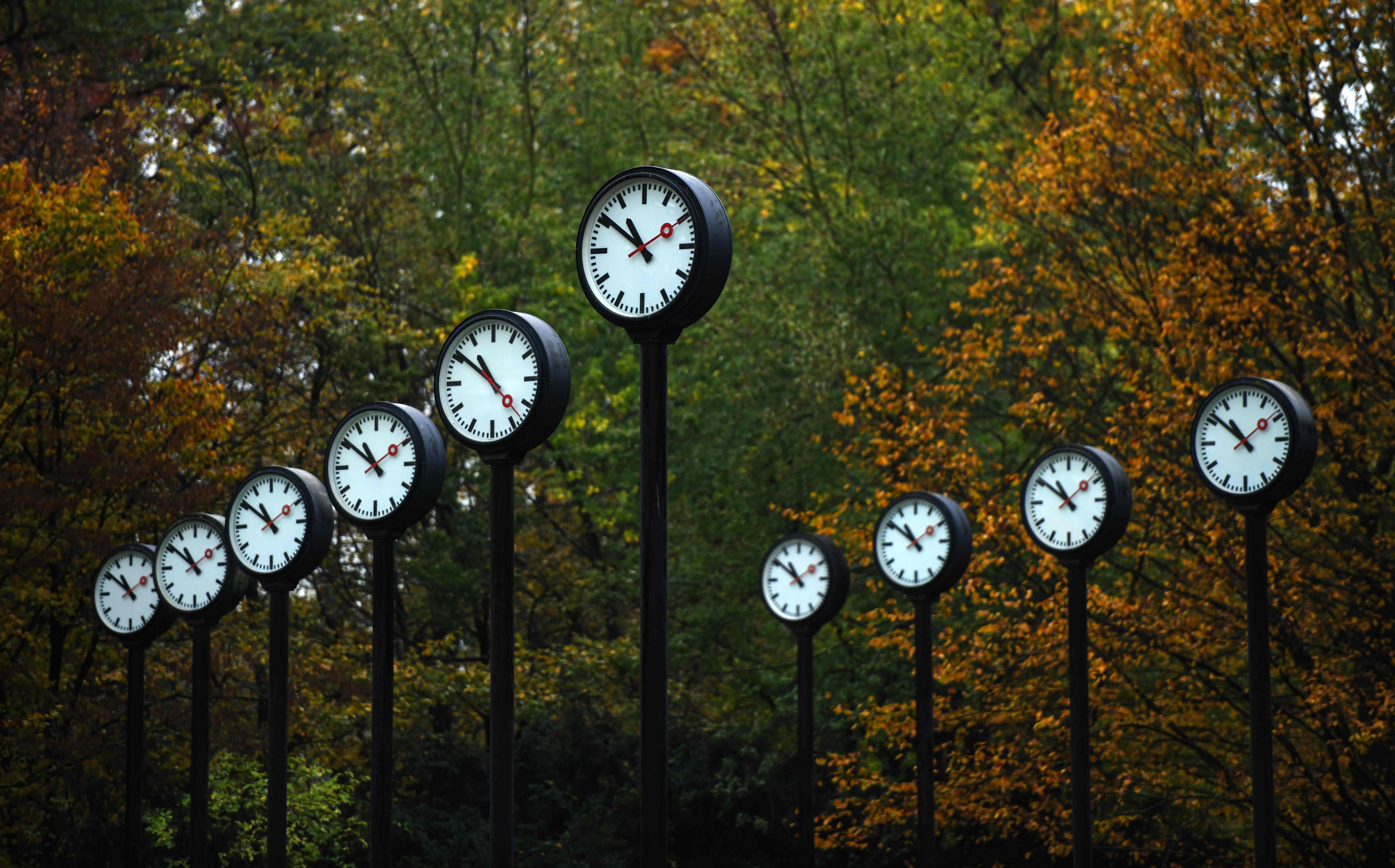 Bilder der Woche: Wir drehen an der Uhr und Trump läuft die Zeit davon ...