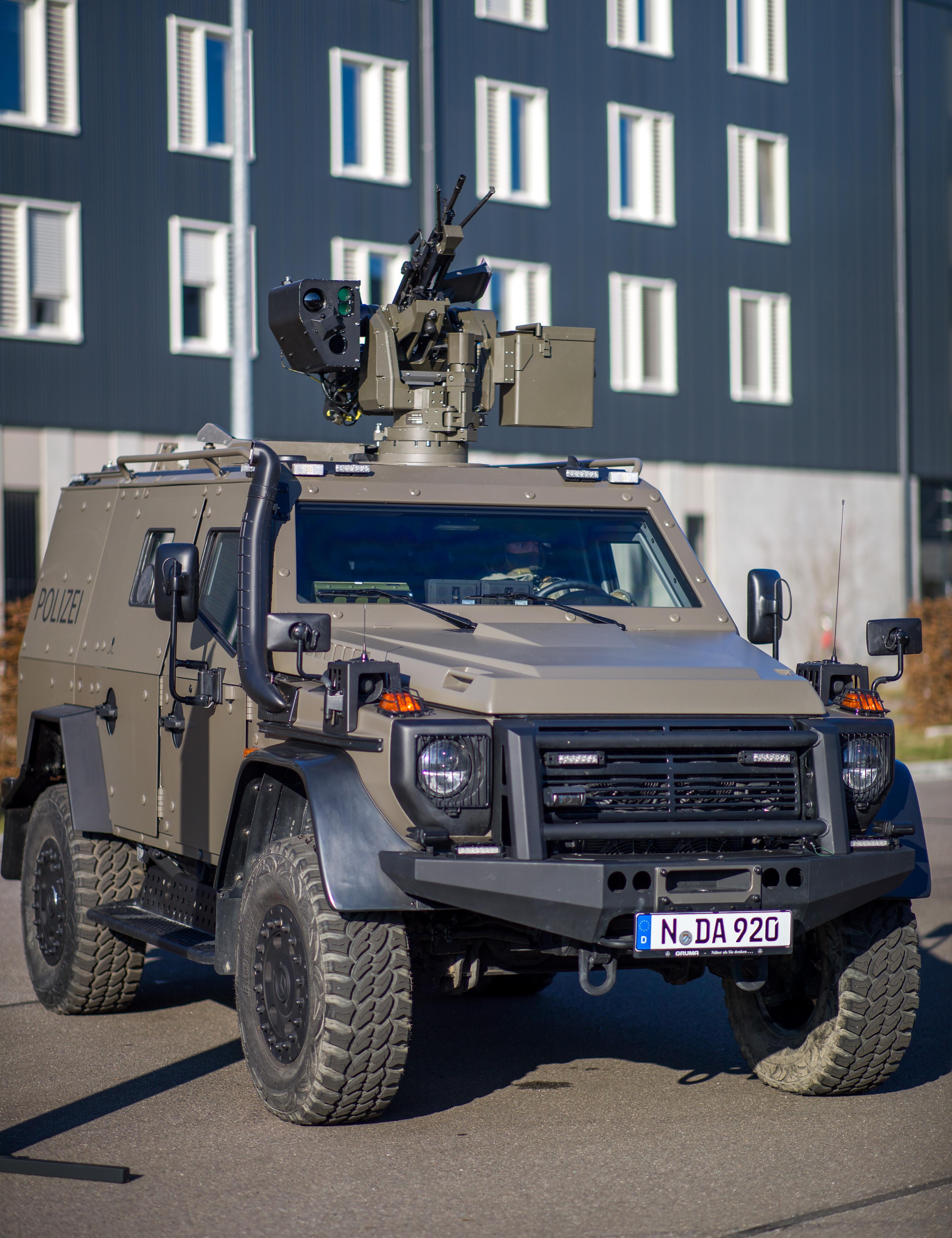 Anti-Terror-Panzer für das SEK: So sehen die "Offensivfahrzeuge" aus ...