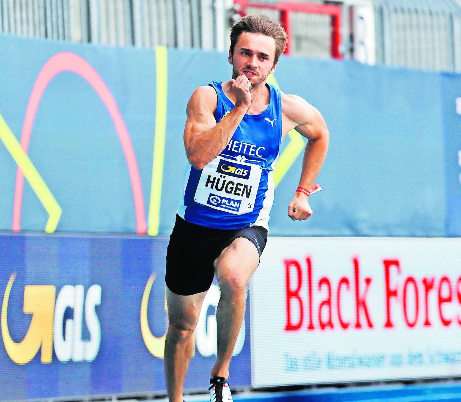 Testwettkampf des LAC Quelle Fürth: Sprinter Jonas Hügen überraschend ...