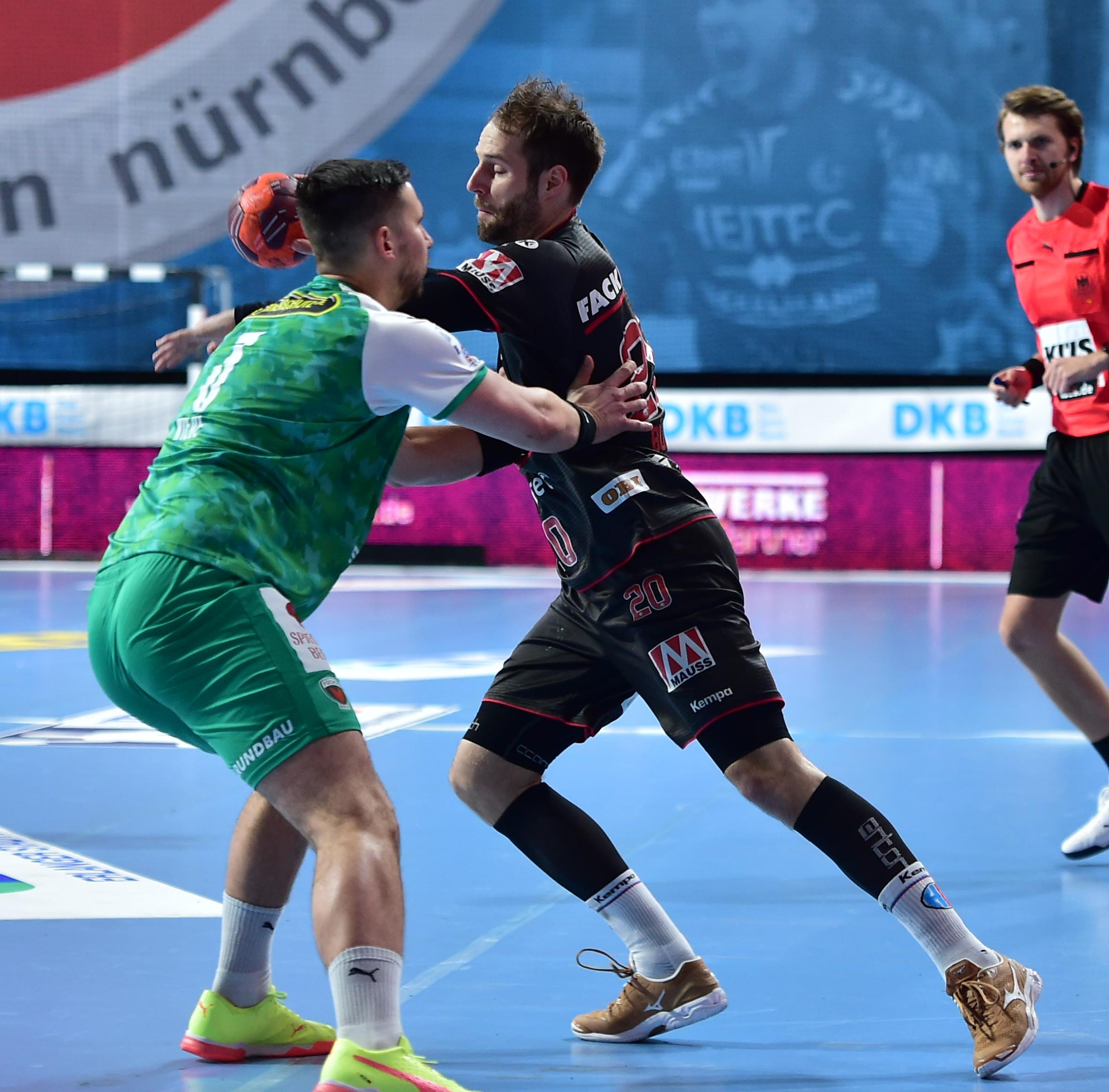 Endlich wieder Handball: HC Erlangen gewinnt gegen die Füchse Berlin