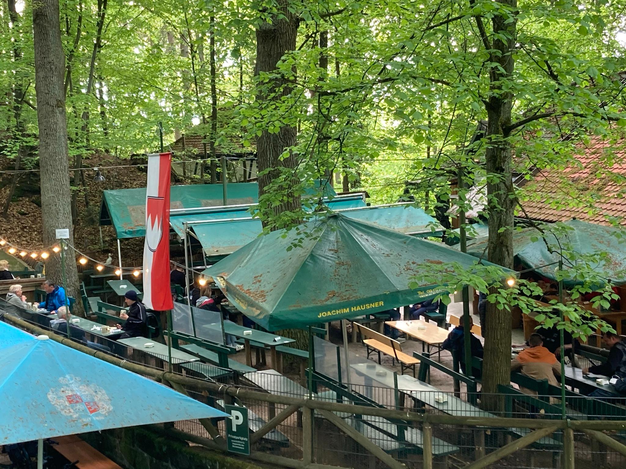Endlich wieder nauf auf die Bierkeller in Forchheim