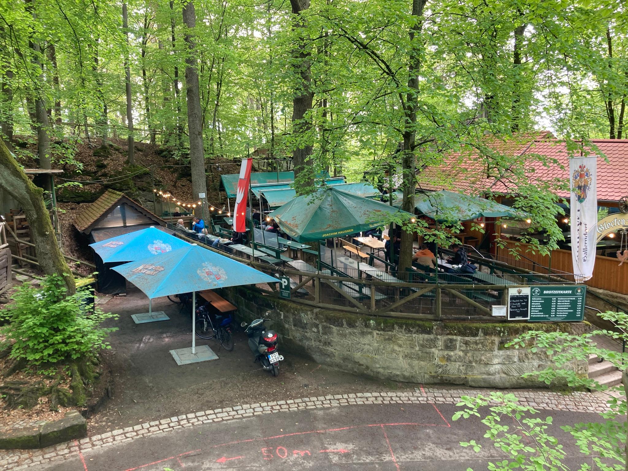 Endlich wieder nauf auf die Bierkeller in Forchheim