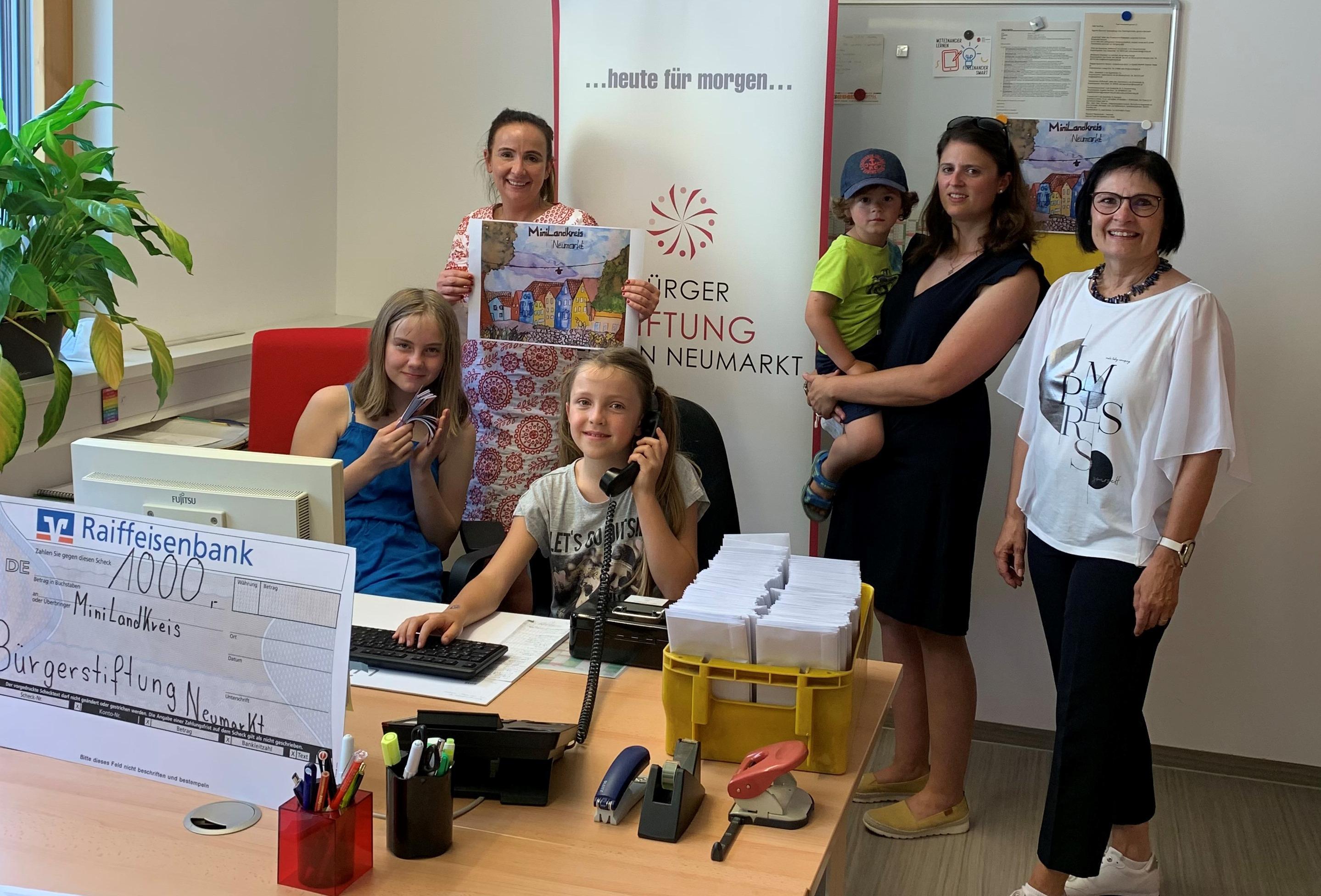 Bürgerstiftung unterstützt MiniLandkreis Neumarkt