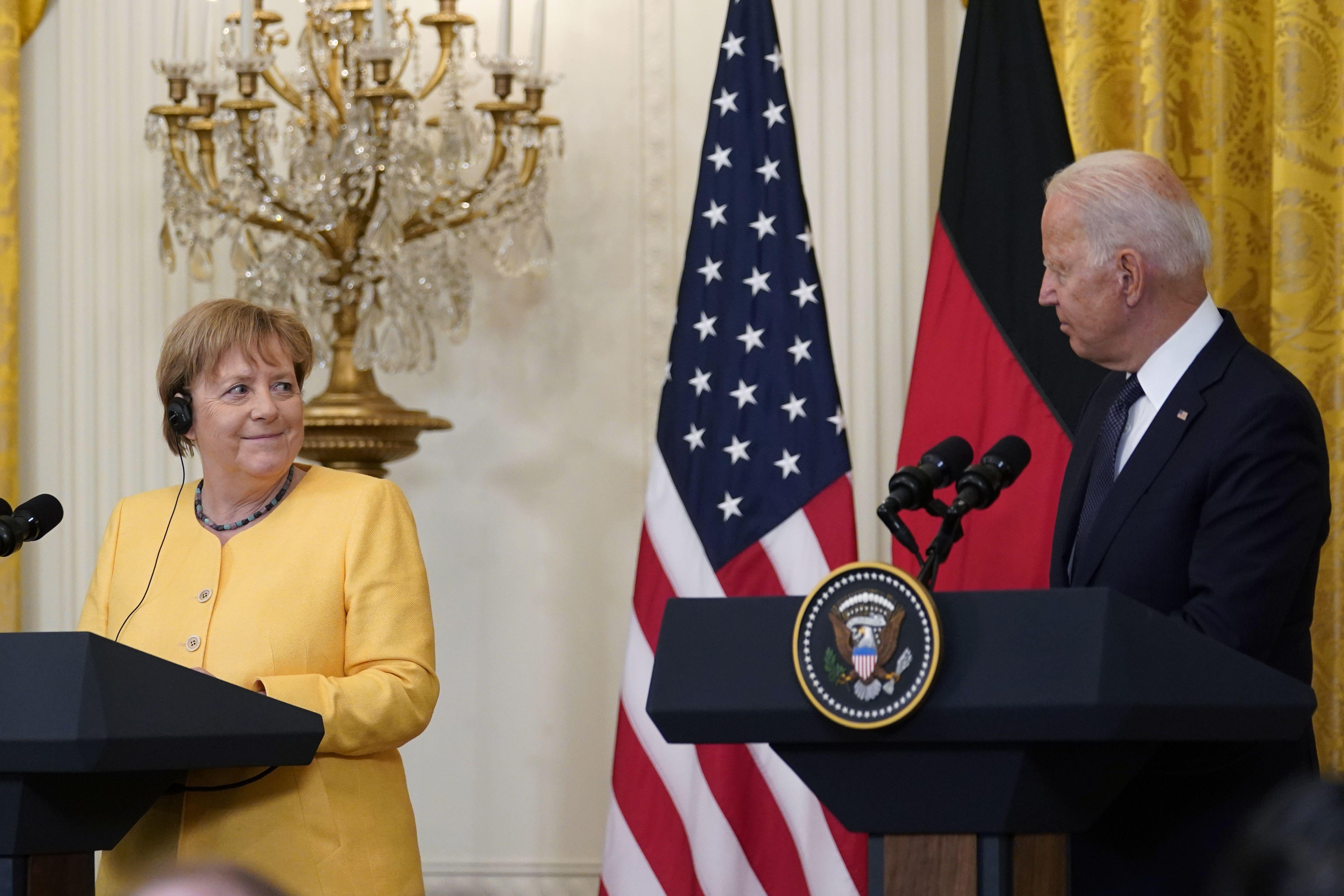 Merkel besucht Biden: "Gute Freunde können auch verschiedener Meinung sein"