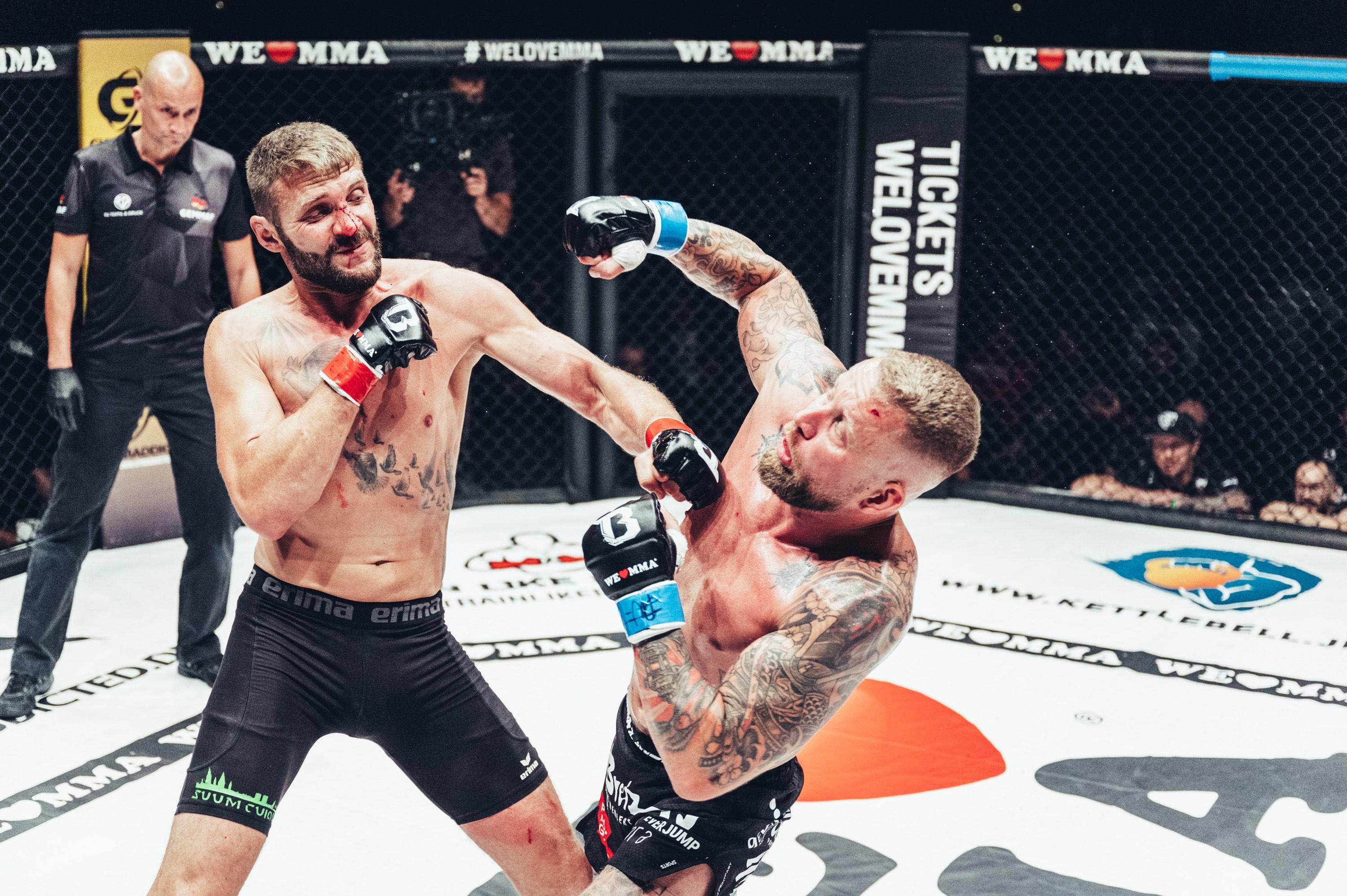 Tiefschläge und Titel: Wenn in der Nürnberger Arena Blut fließt