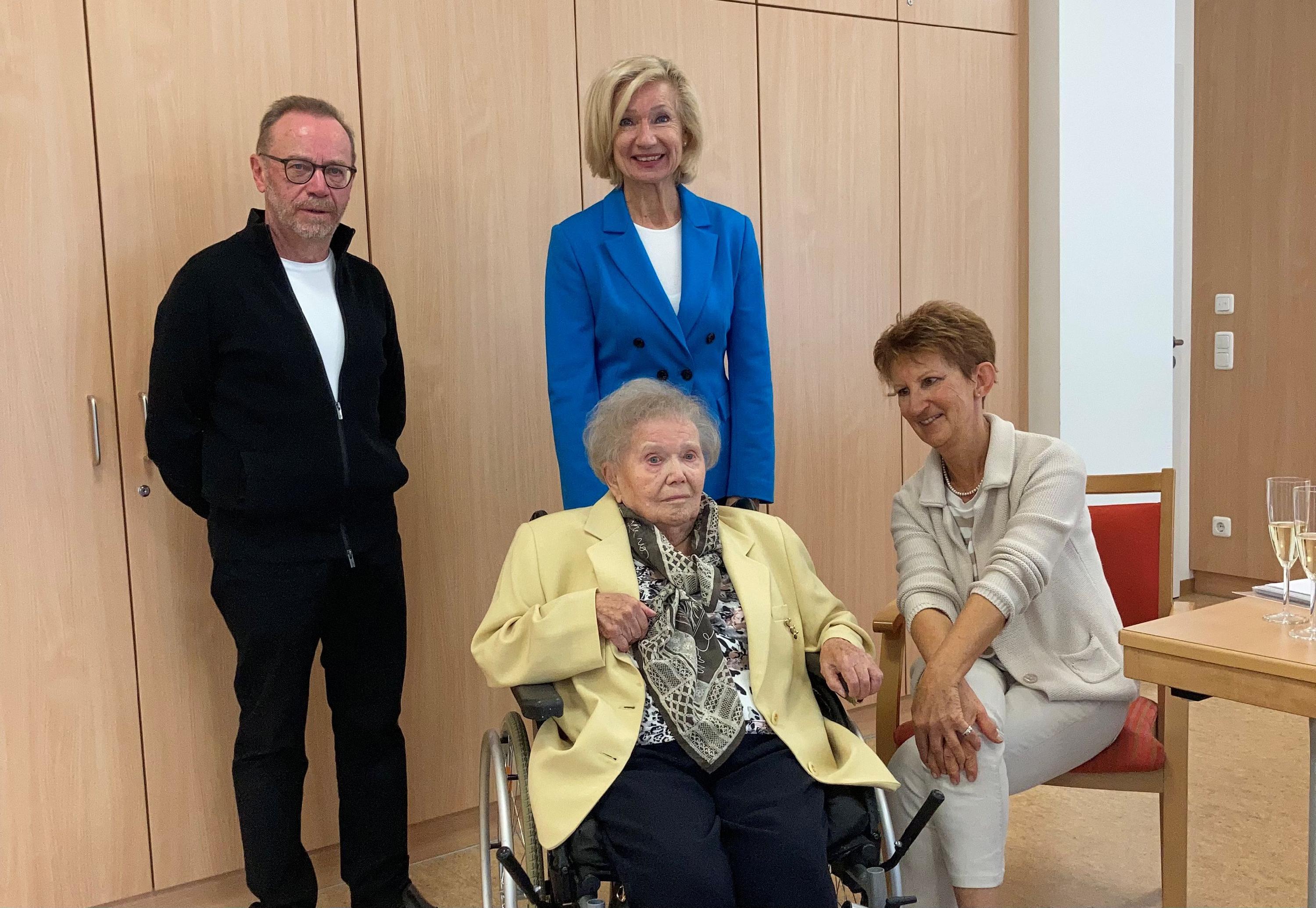 Frieda Oppelt beweist: Es ist nie zu spät, um Neues zu Lernen