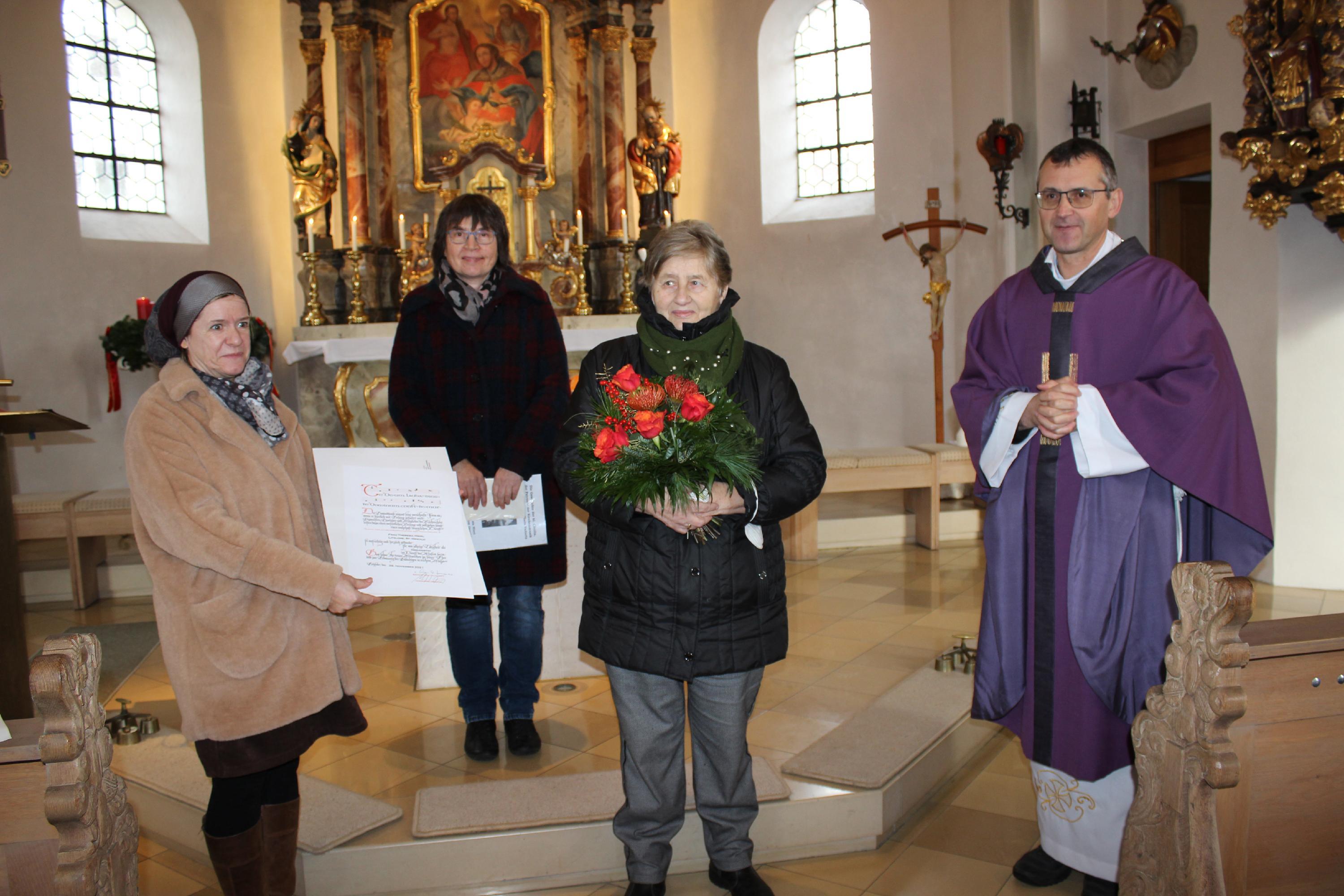 Organistin in Litzlohe: Theresia Hierl ist "eine Maestra"