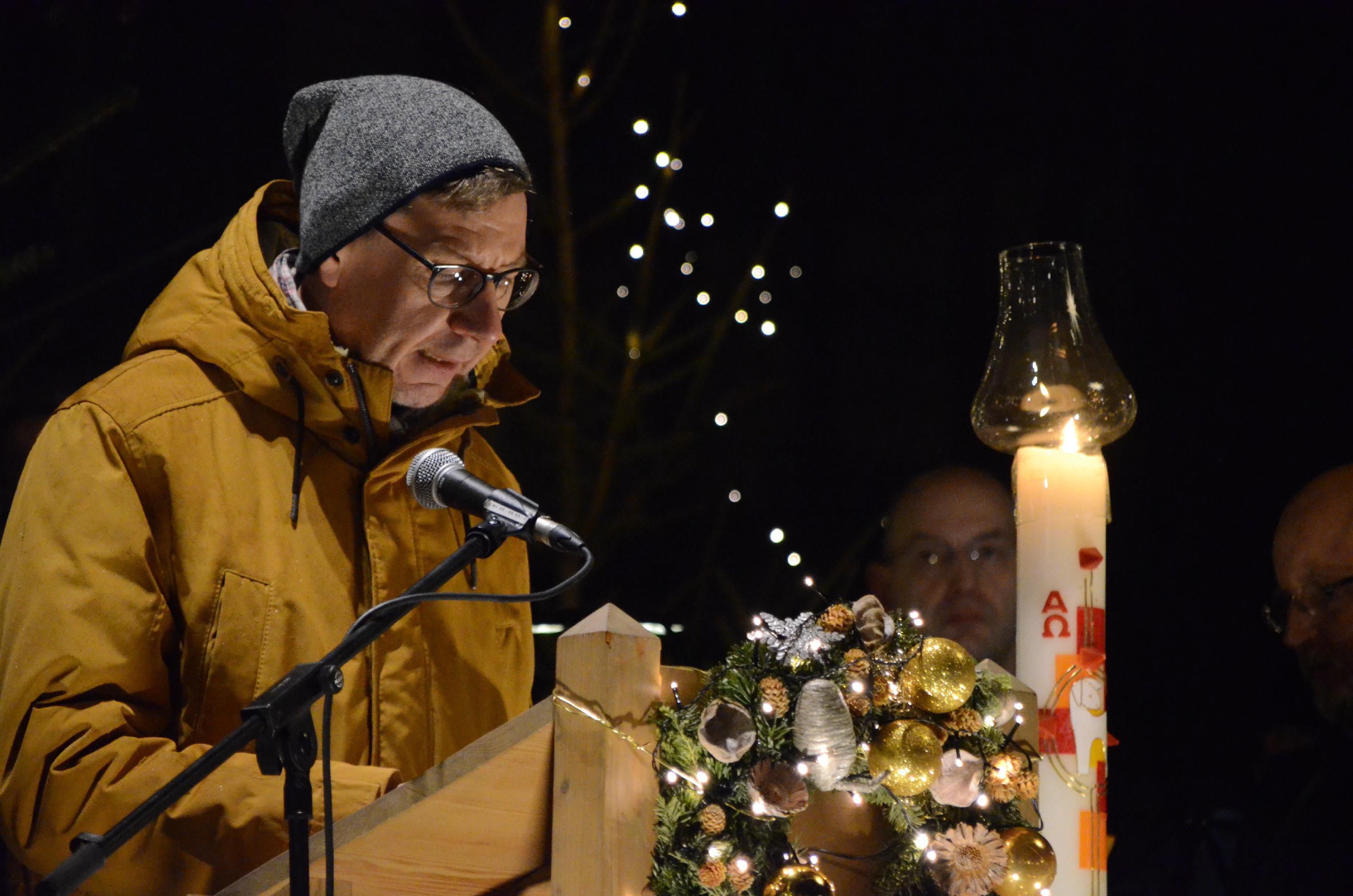 Schwabach: Die erste Open-Air-Christmette