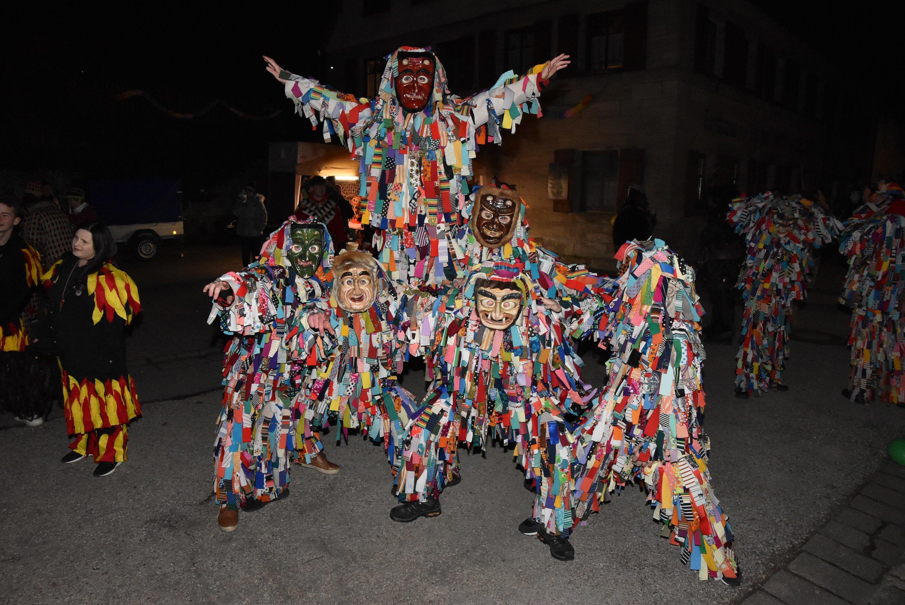 Wenigstens ein bisschen Fasching in Spalt