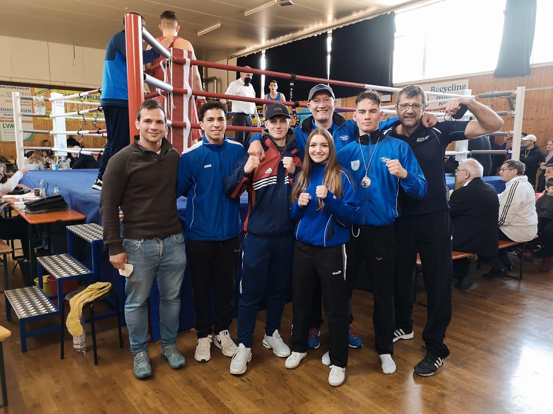 Der Box-Club Weißenburg stellt zwei Frankenmeister