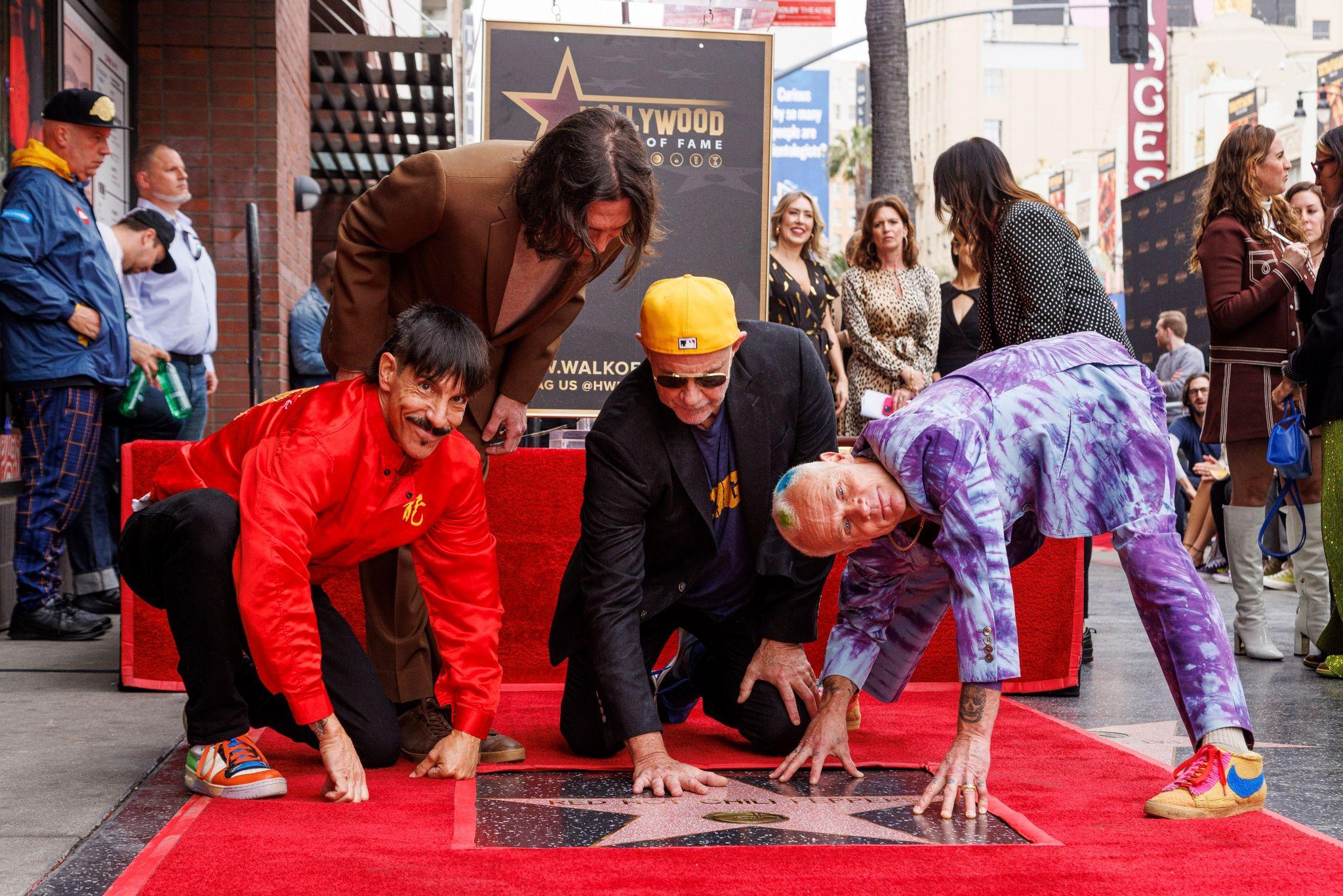 "Red Hot Chili Peppers"-Rocker auf "Walk of Fame" gefeiert