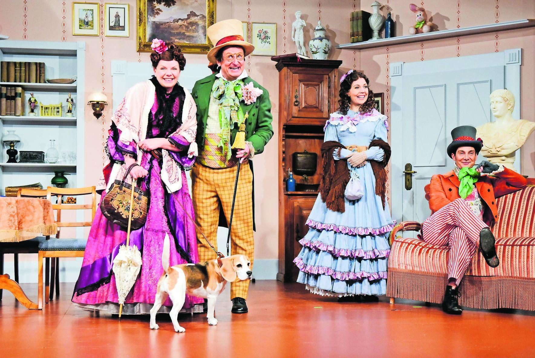 Locker-leicht: "Der Raub der Sabinerinnen" in der Comödie Fürth