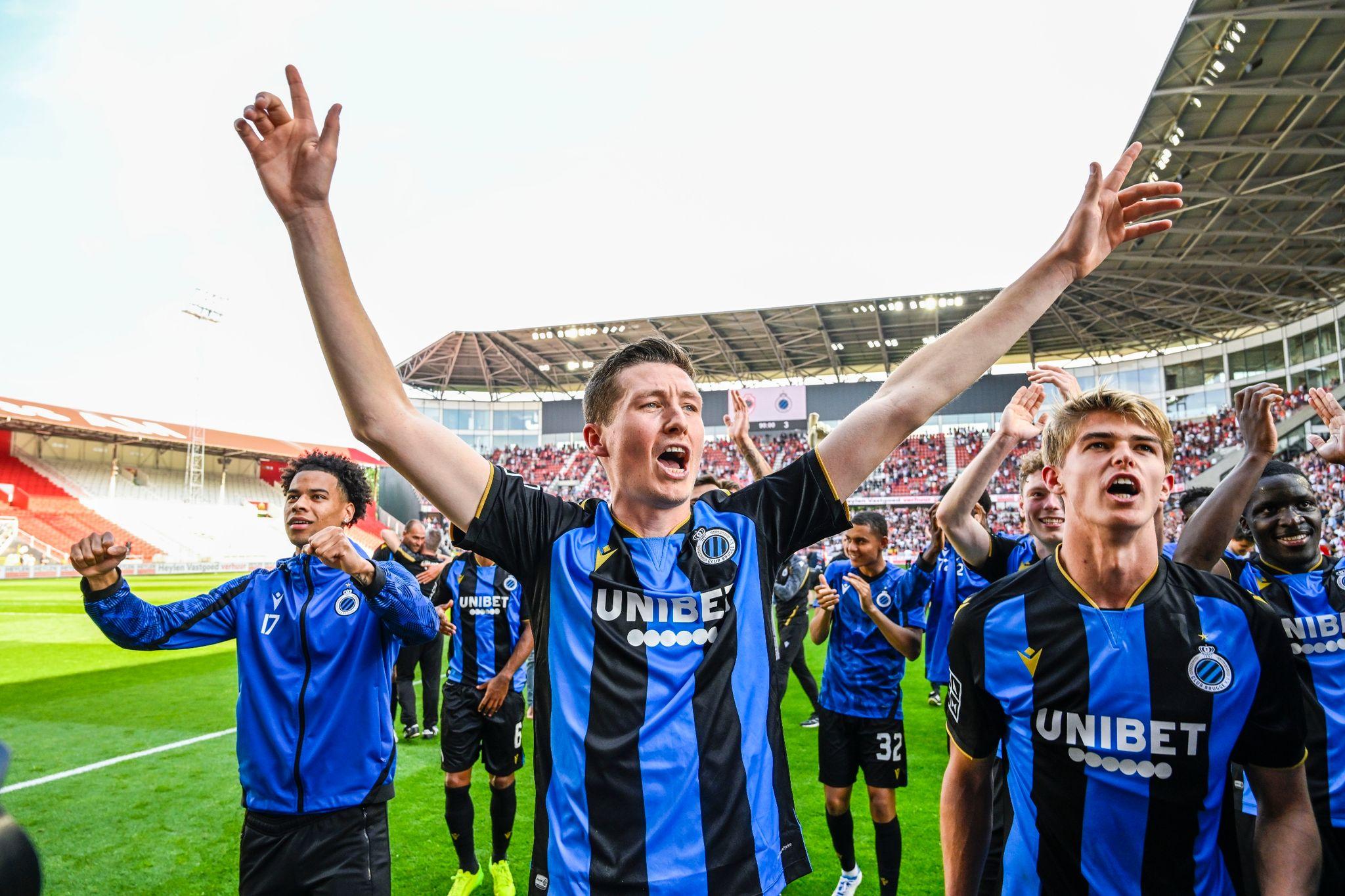 FC Brügge zum dritten Mal in Serie belgischer Fußballmeister