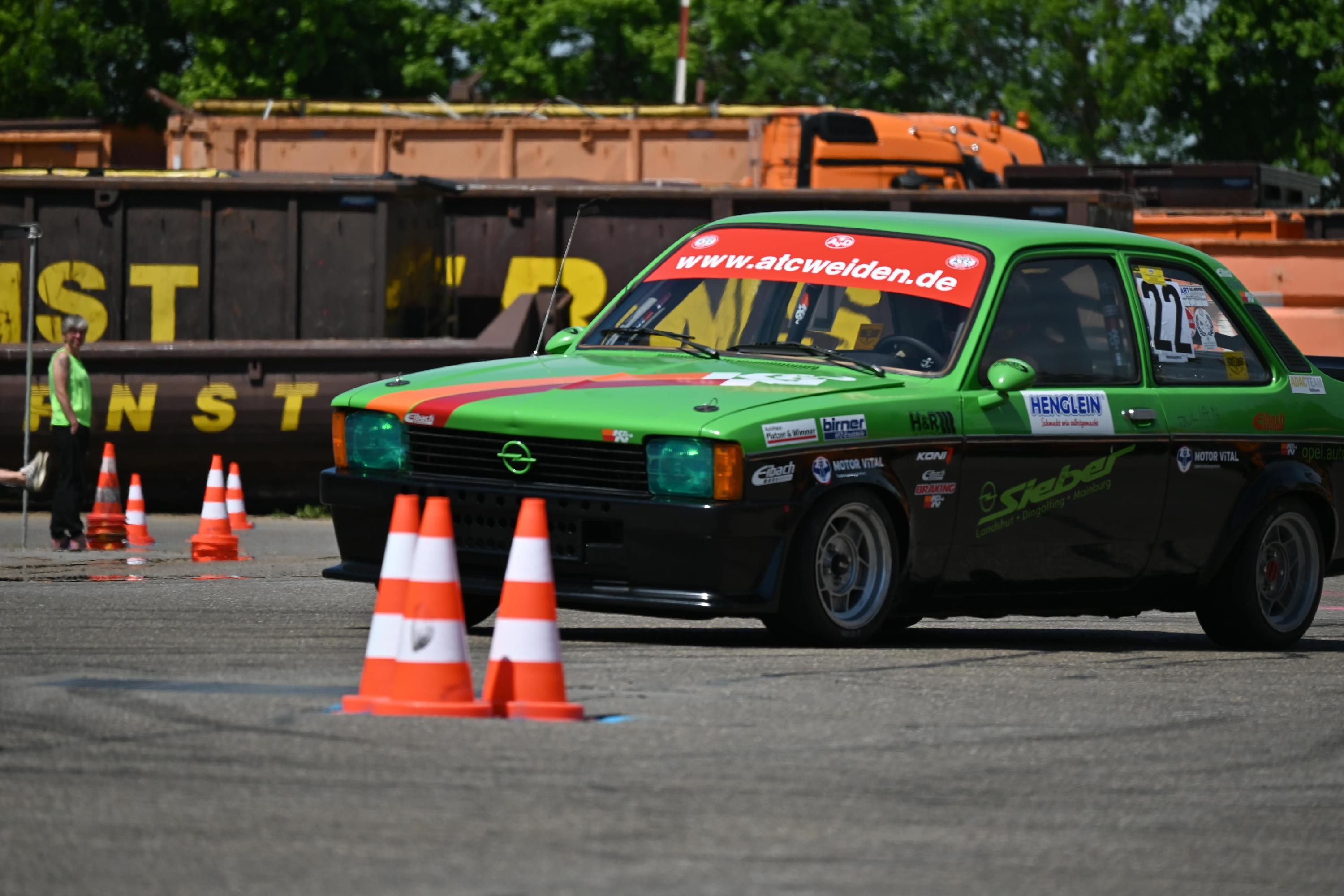Leckerbissen für Motorsport-Fans: Bilder vom Auto-Slalom in Gunzenhausen