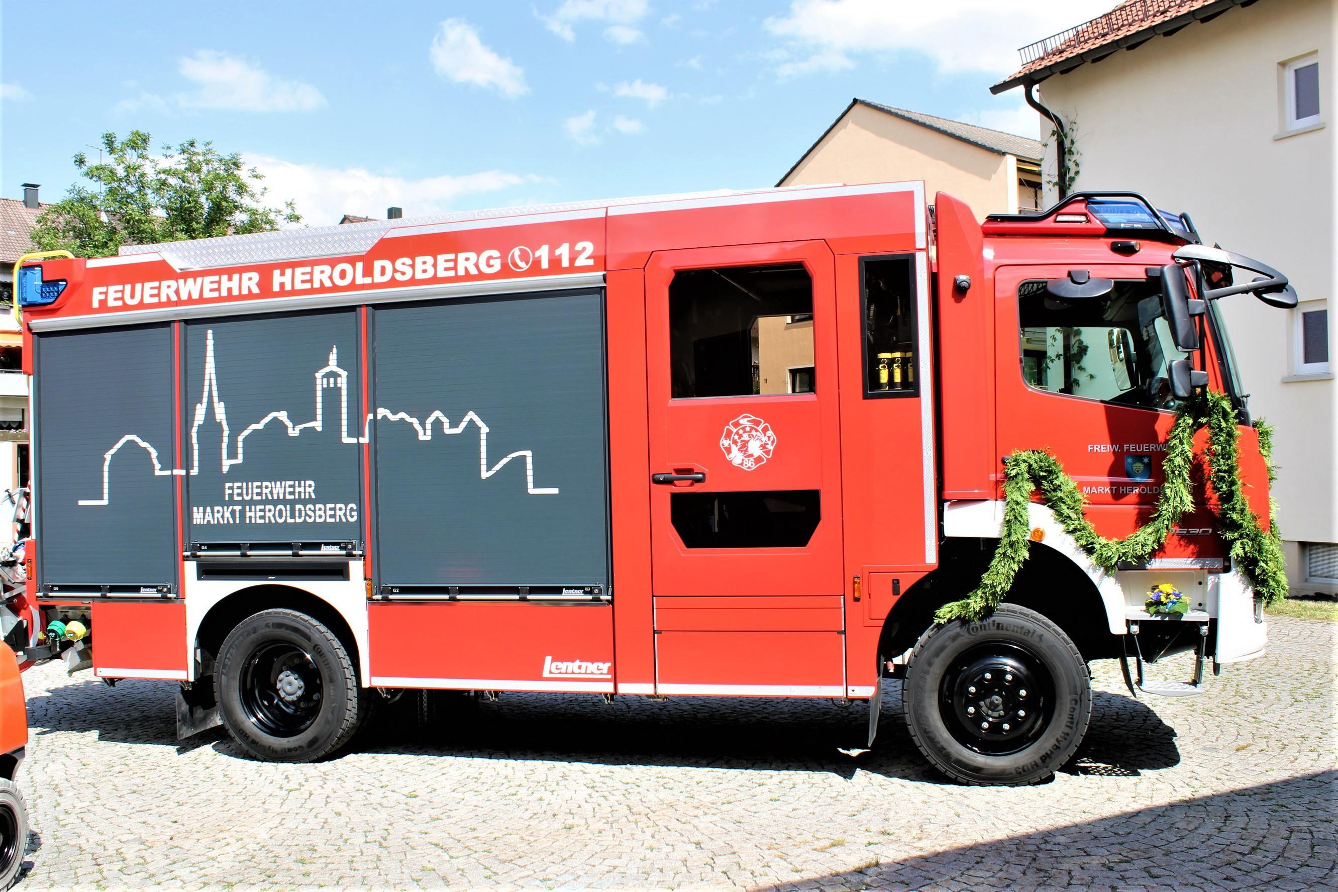 Neues Löschfahrzeug für Heroldsberg