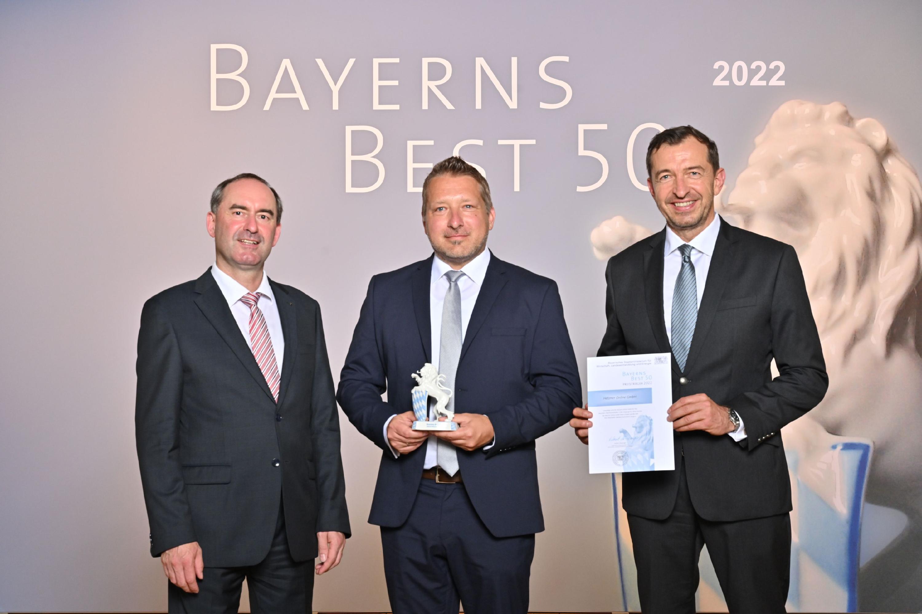 "Bayerns Best 50": Unternehmerpreis für Hetzner Online aus Gunzenhausen