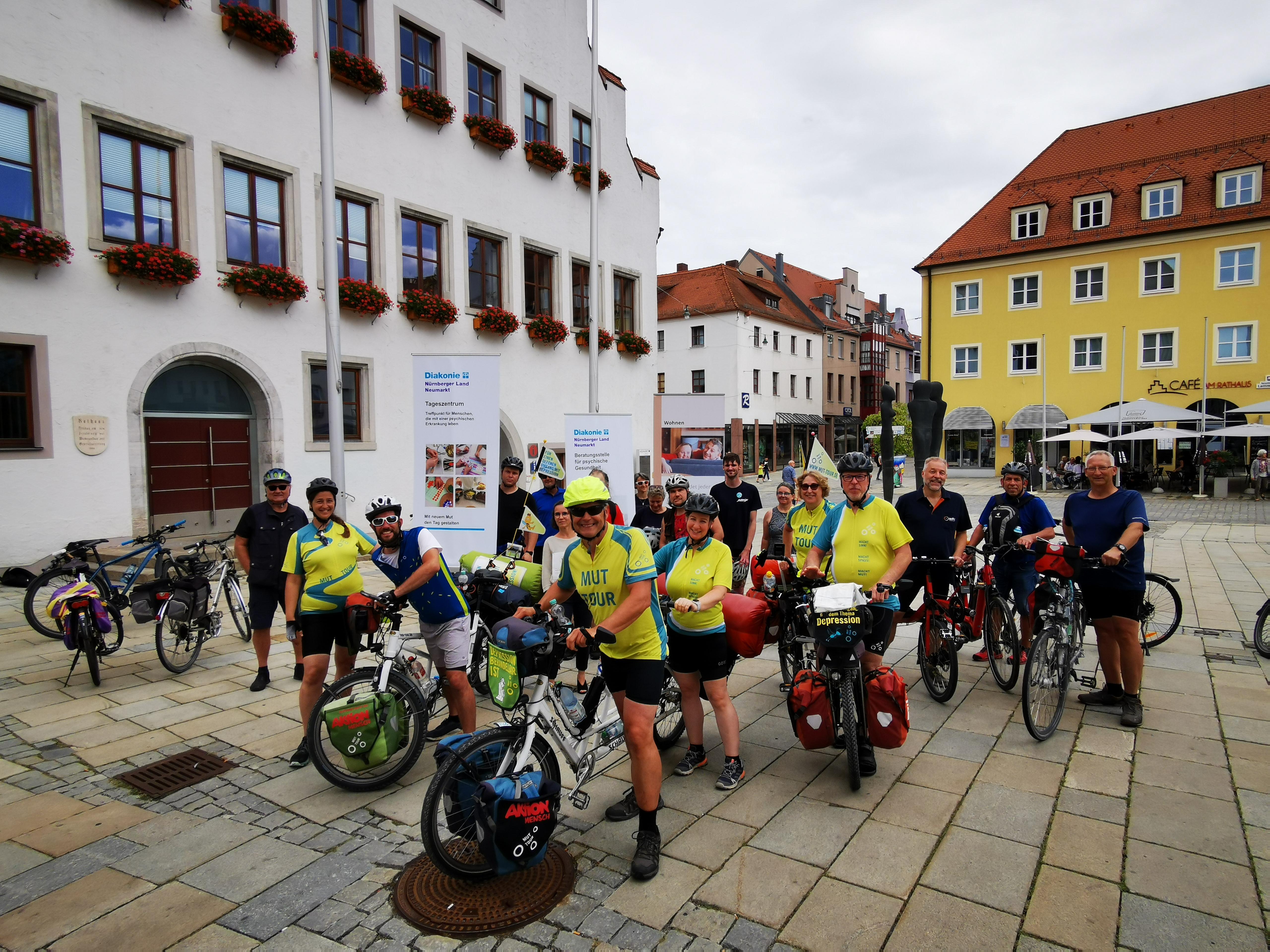 Thema Depression: Auf dem Tandem ein Tabu brechen