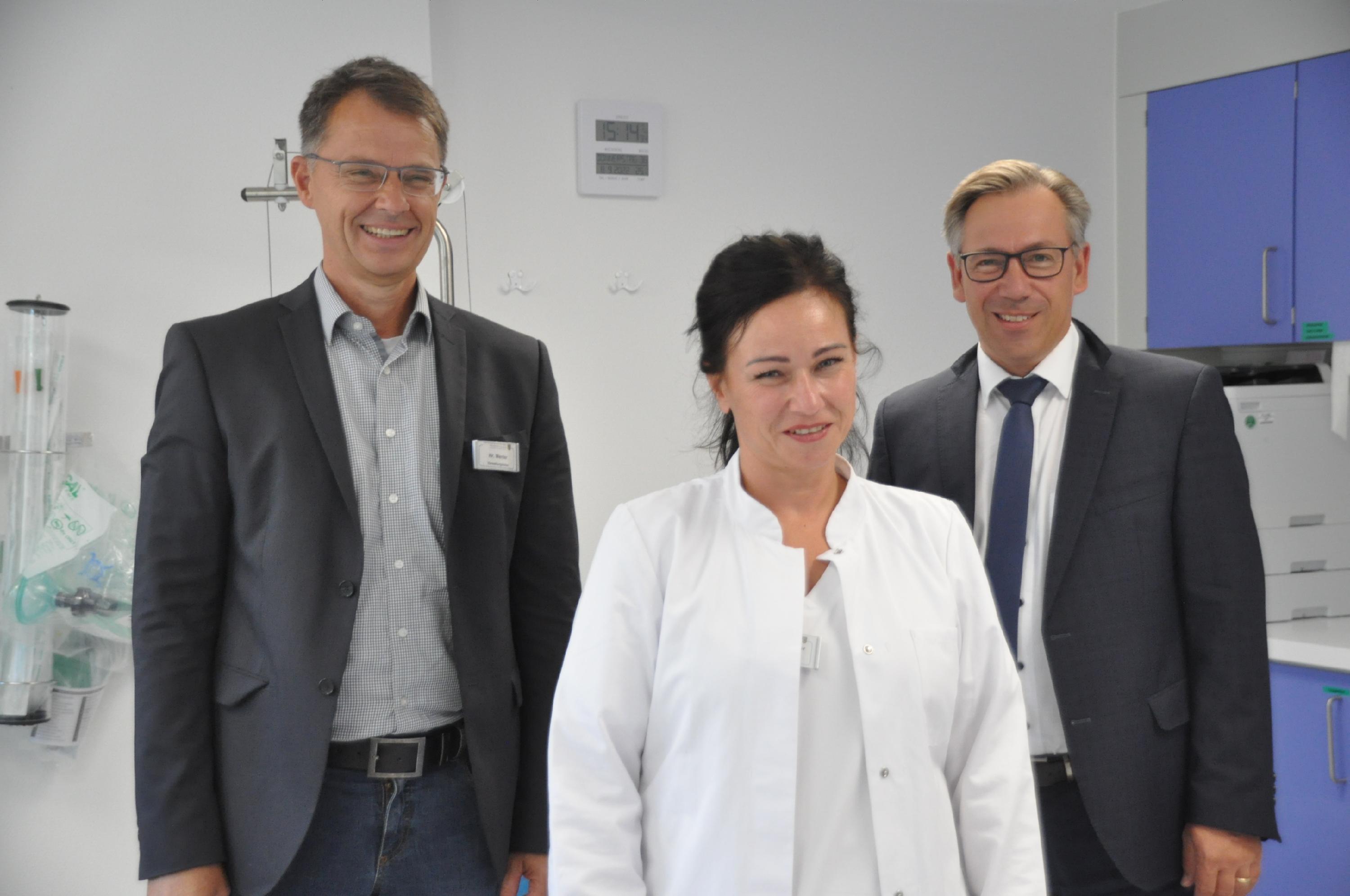 Willkommen am St. Anna Kreiskrankenhaus: Die Ärztin Tanja Tscherner ...