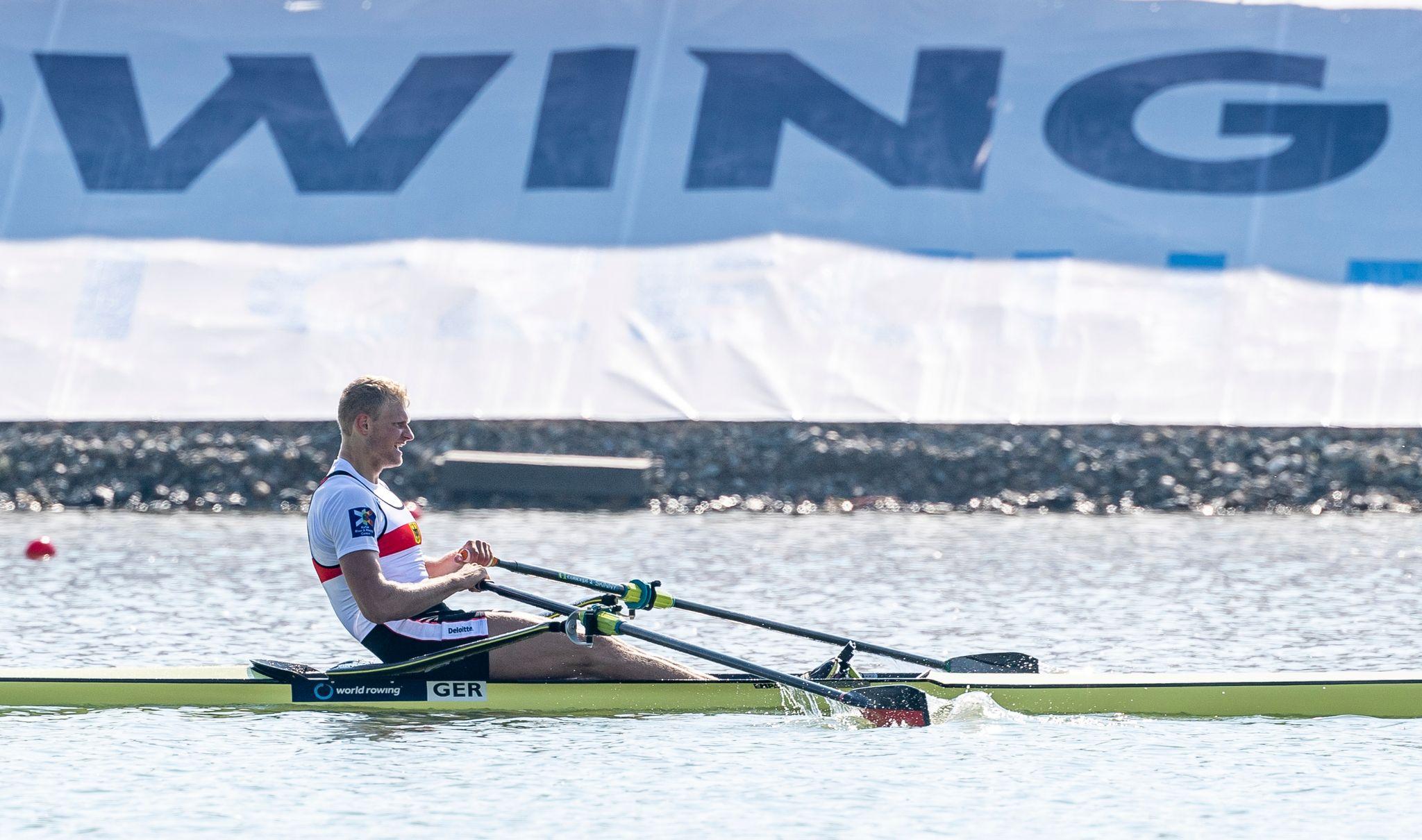 Allein im Rampenlicht: Ruderer hoffen auf Zeidler