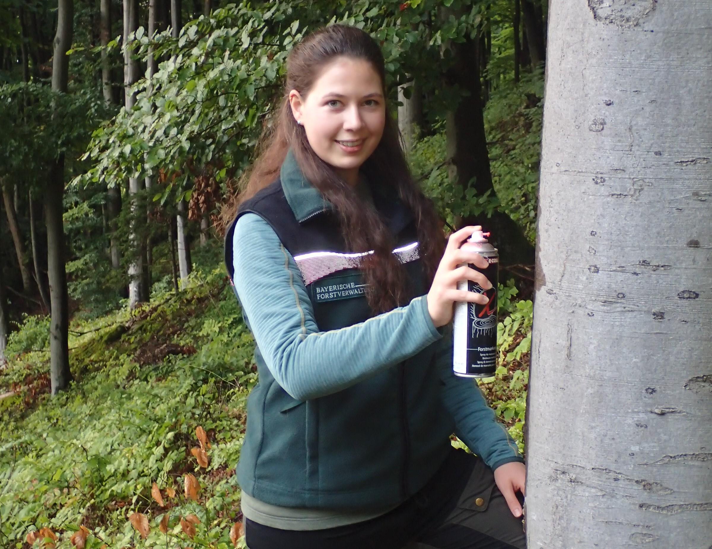 Evelyn Nebeling ist die neue Försterin im Neuhauser Revier