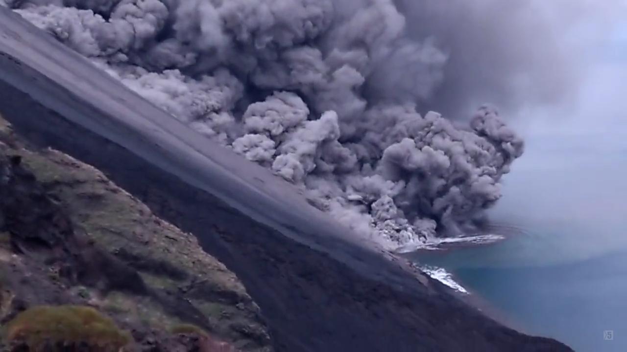 Vulkan-Ausbruch am Stromboli sorgt für Naturschauspiel