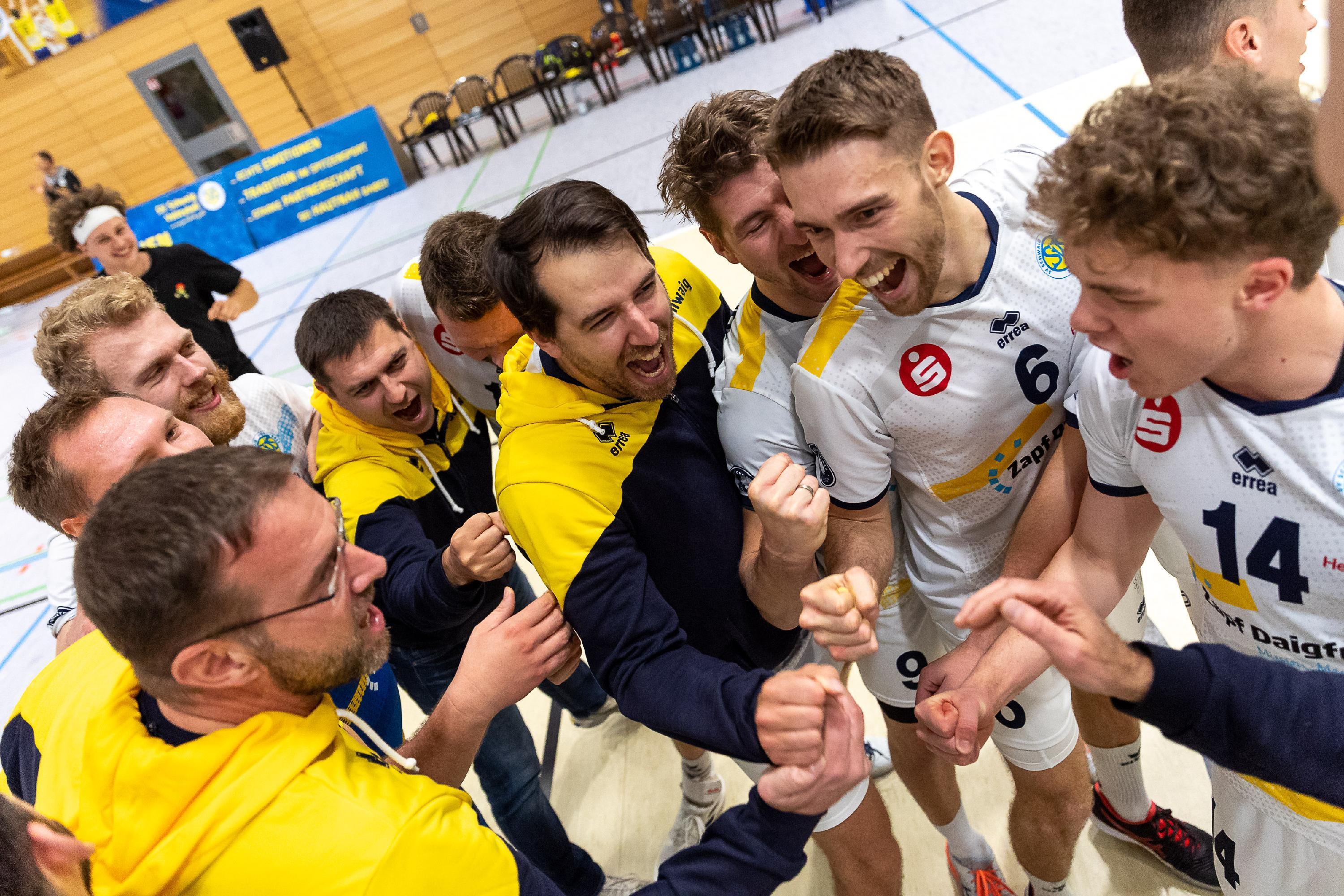 Einzug ins DVV-Pokal-Viertelfinale: SV Schwaig schreibt Vereinsgeschichte
