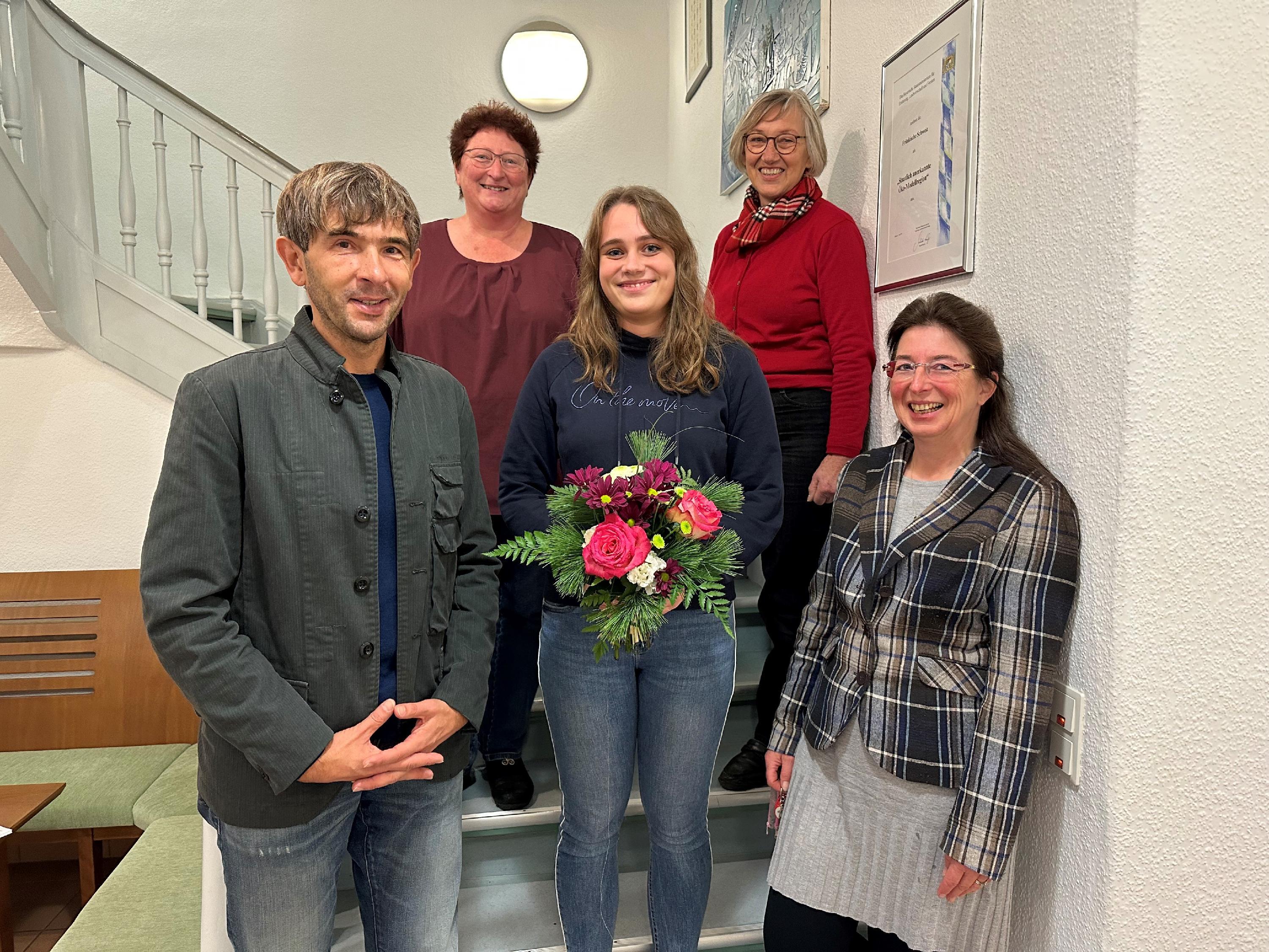 Lea Taller aus dem Rathaus ist das neue Pegnitzer Christkind