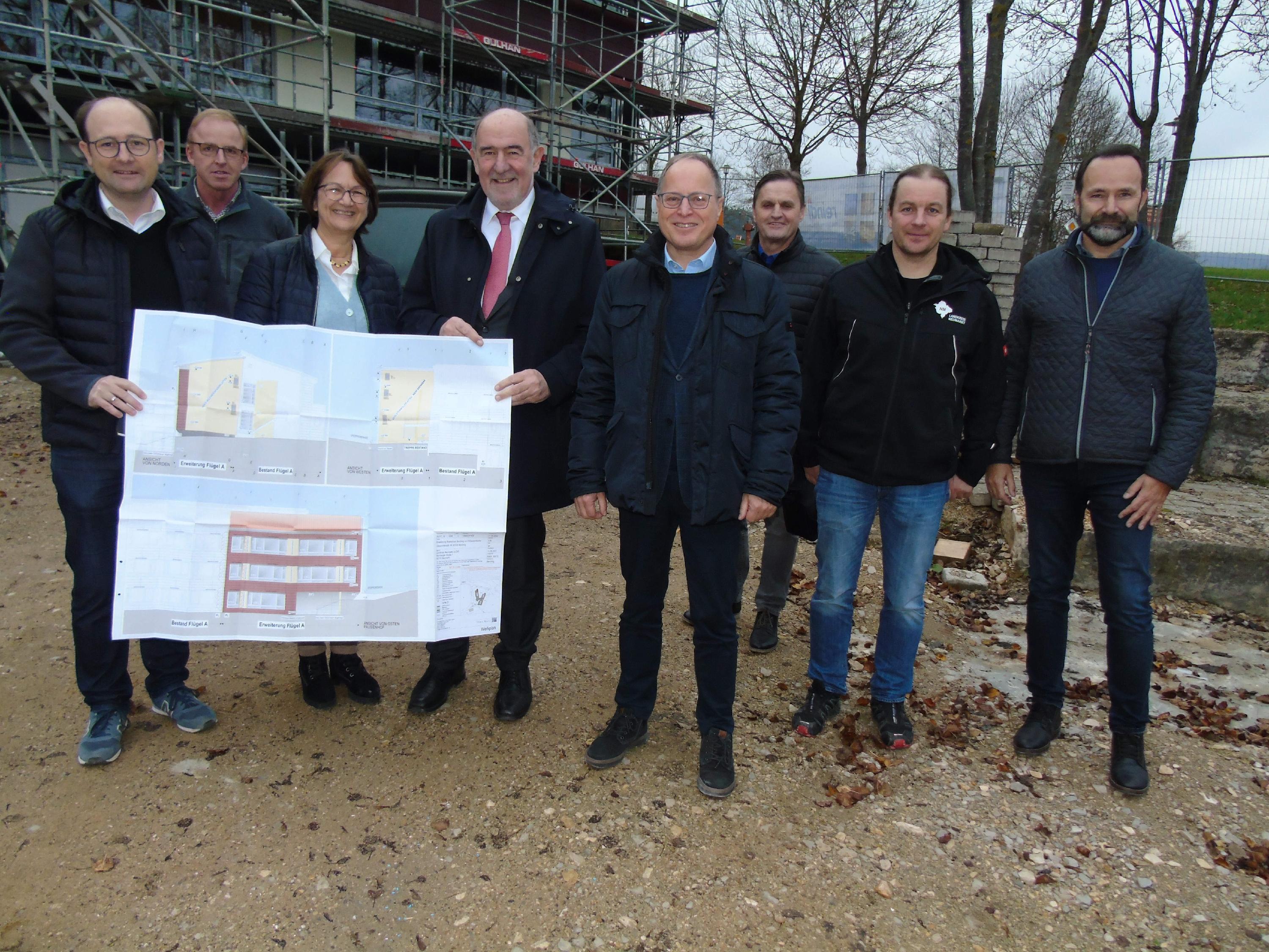 Holzständer und Gipskarton: Die Realschule Berching bekommt mehr Raum ...