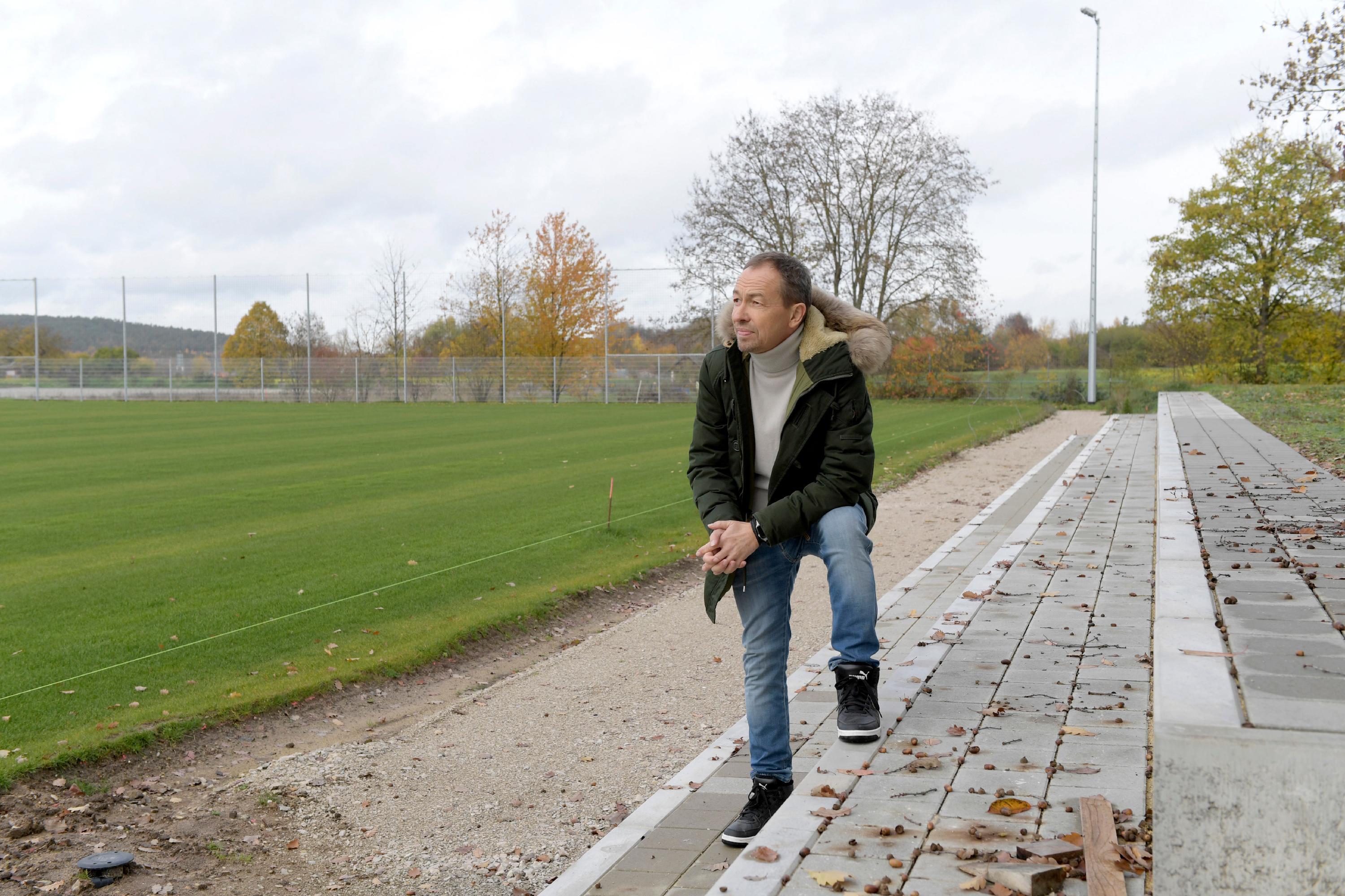 Der Forchheimer Jahn biegt langsam auf die Zielgerade ein