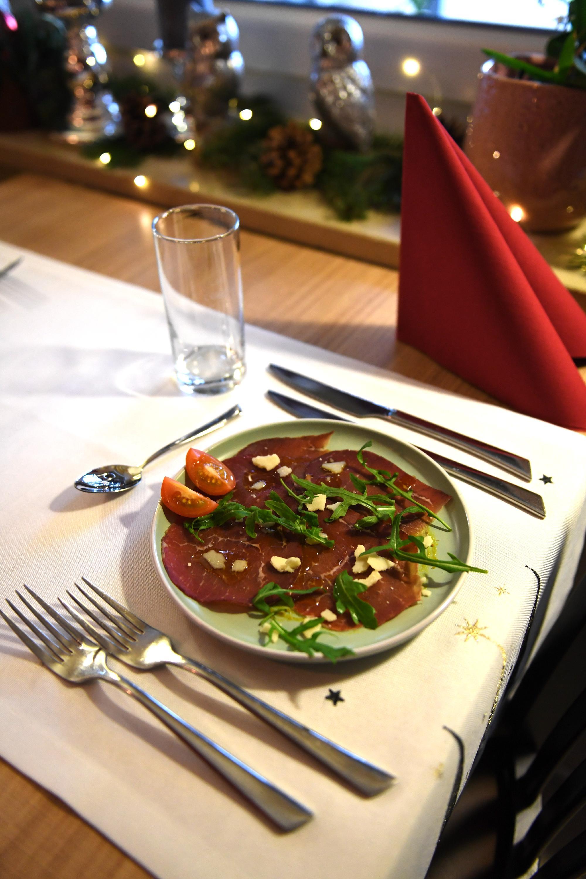 Weihnachten 4 Gange Menu