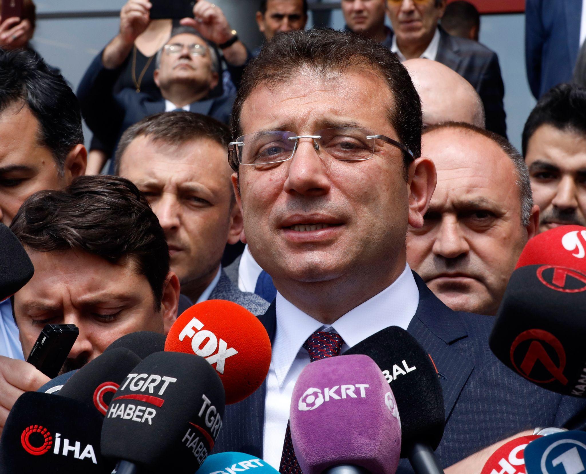 Politikverbot für möglichen Erdogan-Rivalen Imamoglu