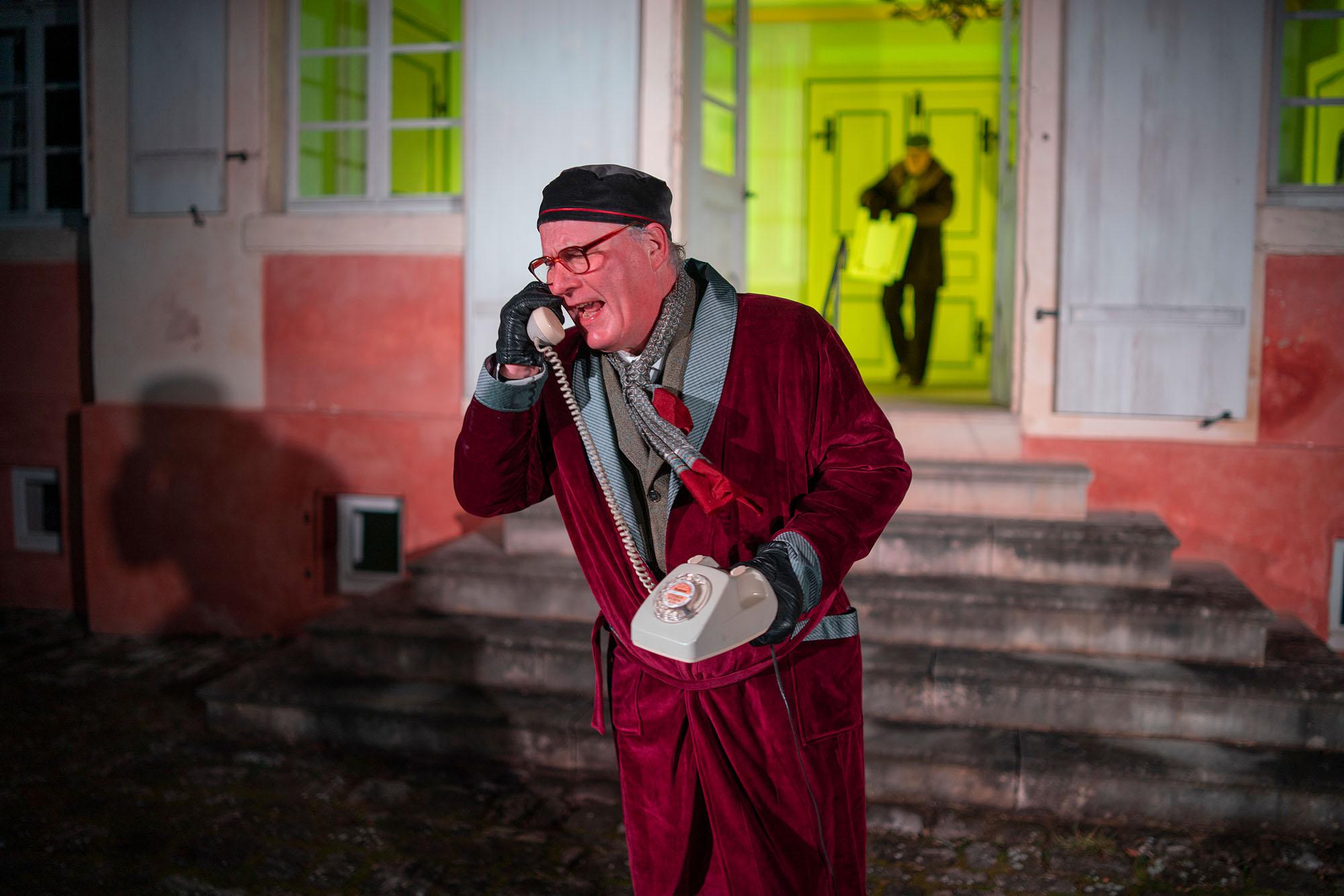 So geheimnisvoll ist das neue Winter-Wandel-Theater im Freilandmuseum ...