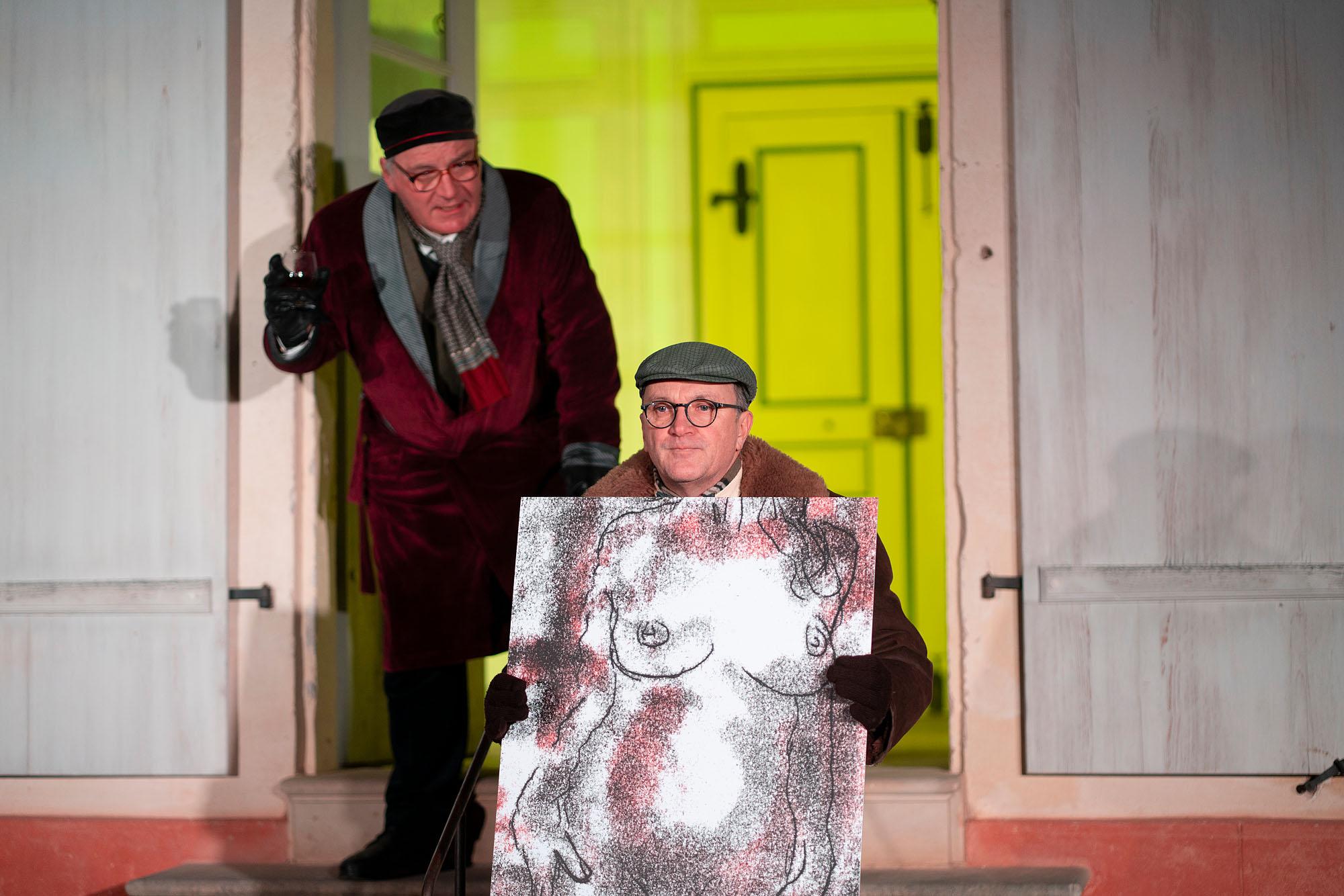 So geheimnisvoll ist das neue Winter-Wandel-Theater im Freilandmuseum ...