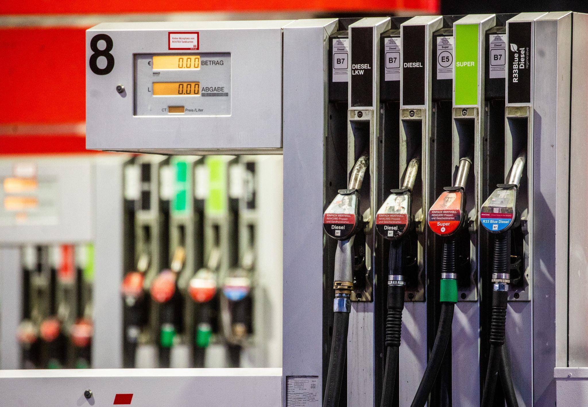 Diesel ist auch in der Region Nürnberg wieder deutlich billiger als ...