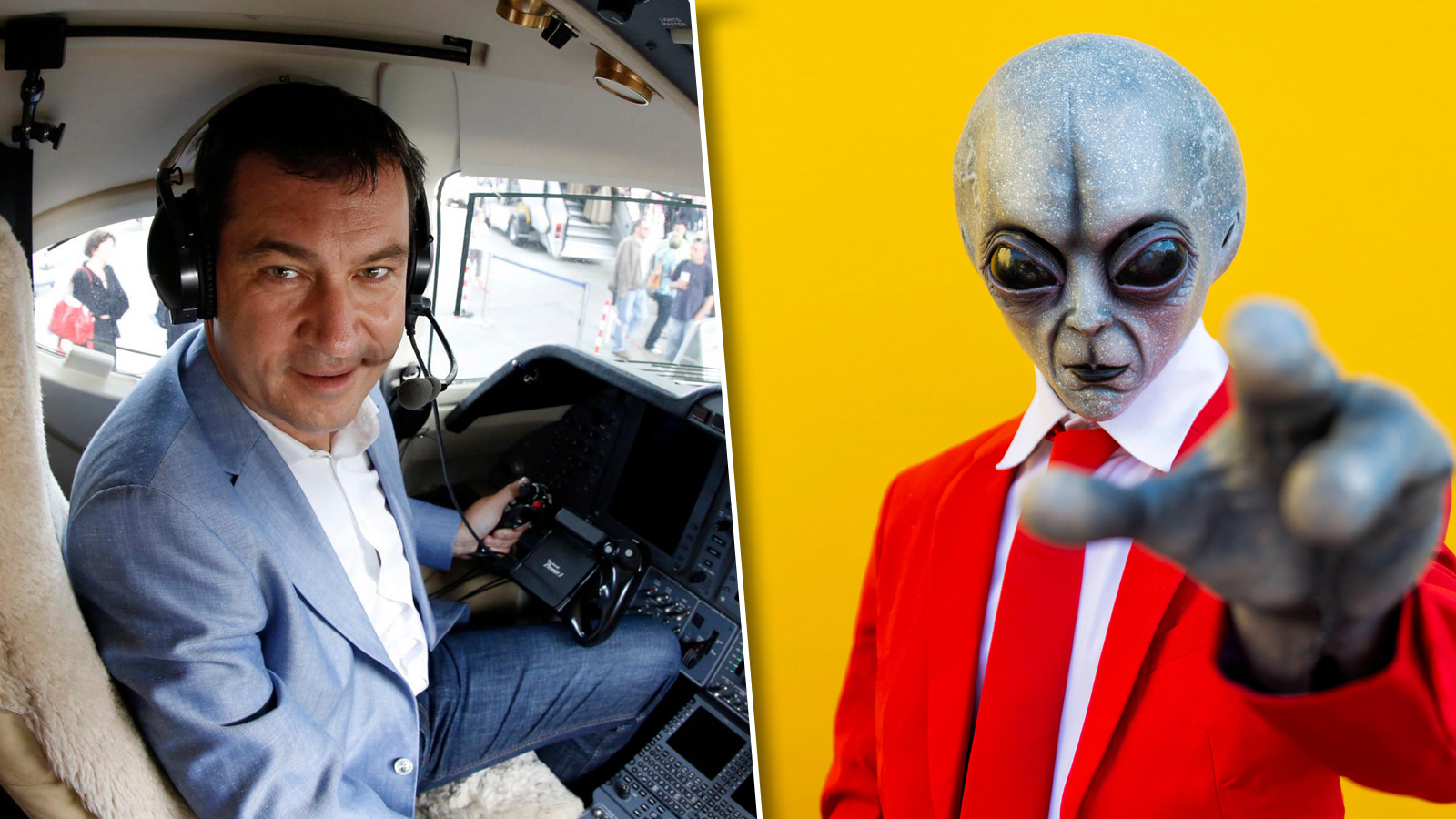 Begegnung der dritten Art: Söder ist jetzt Podcaster - und überrascht ...