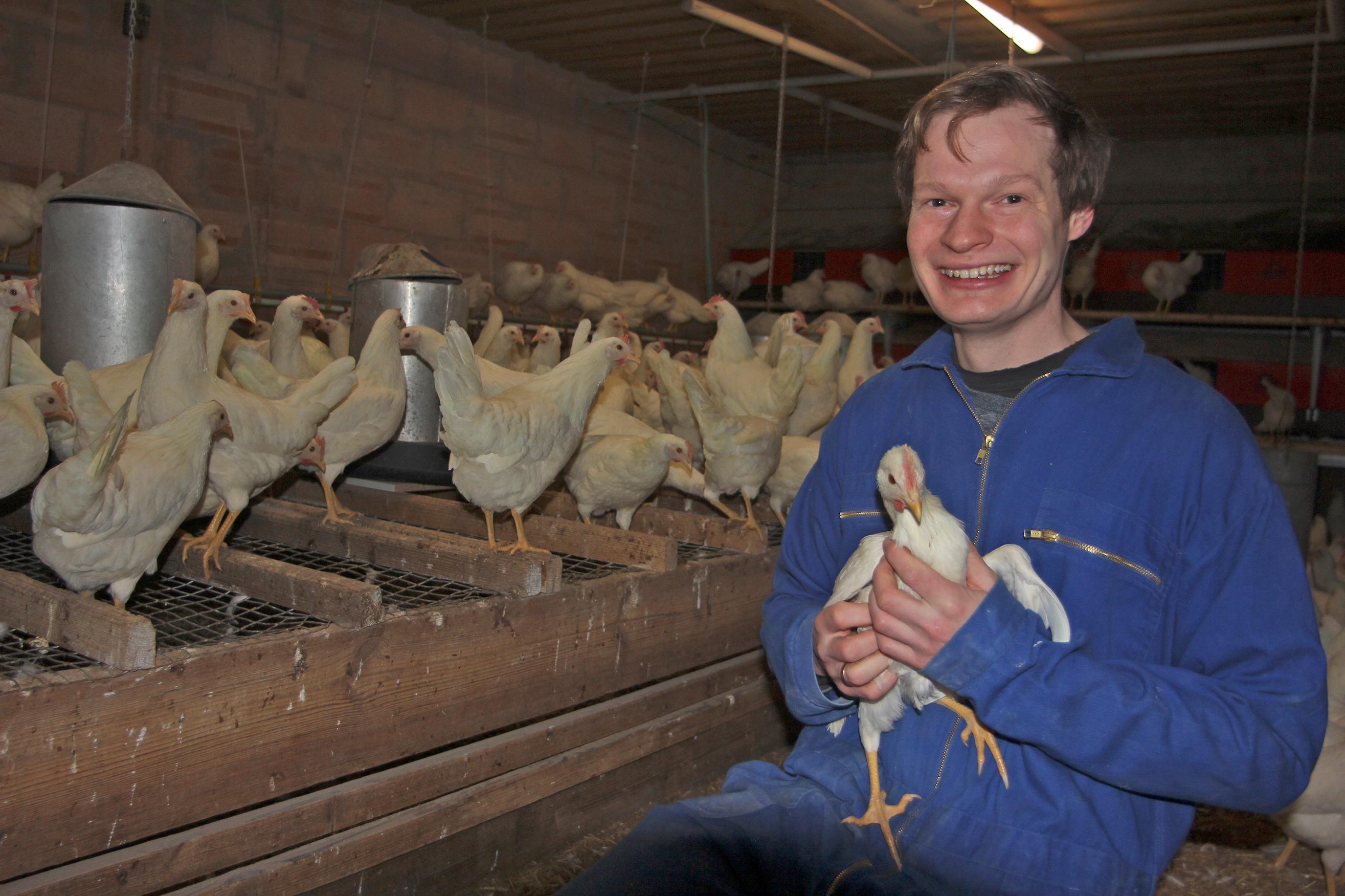 Hofinhaber mit 26: Was Daniel Rupprecht mit seinem Geflügelhof vorhat