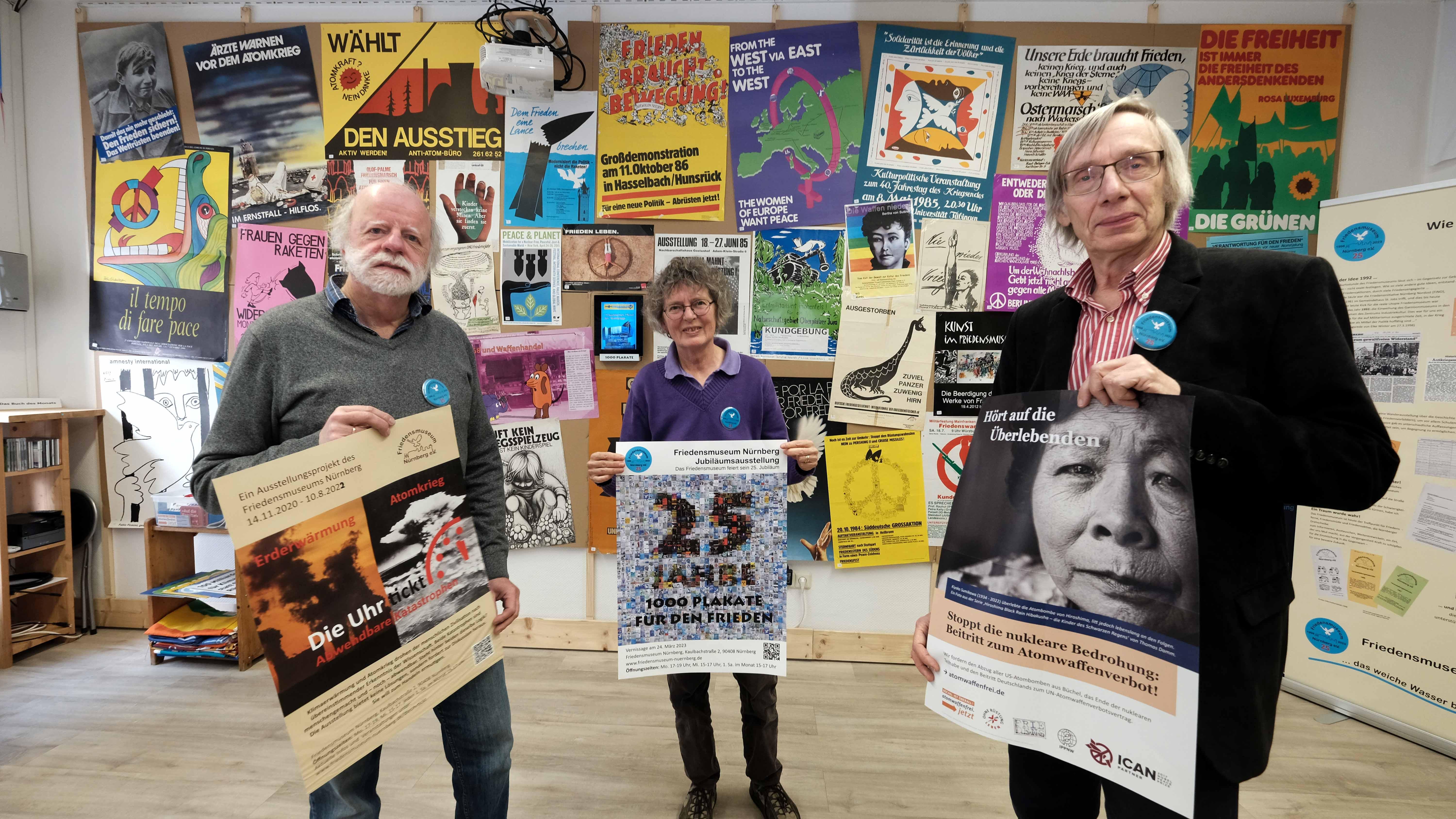 Ikonen gegen den Krieg: Nürnberger Friedensmuseum zeigt berühmte Plakate