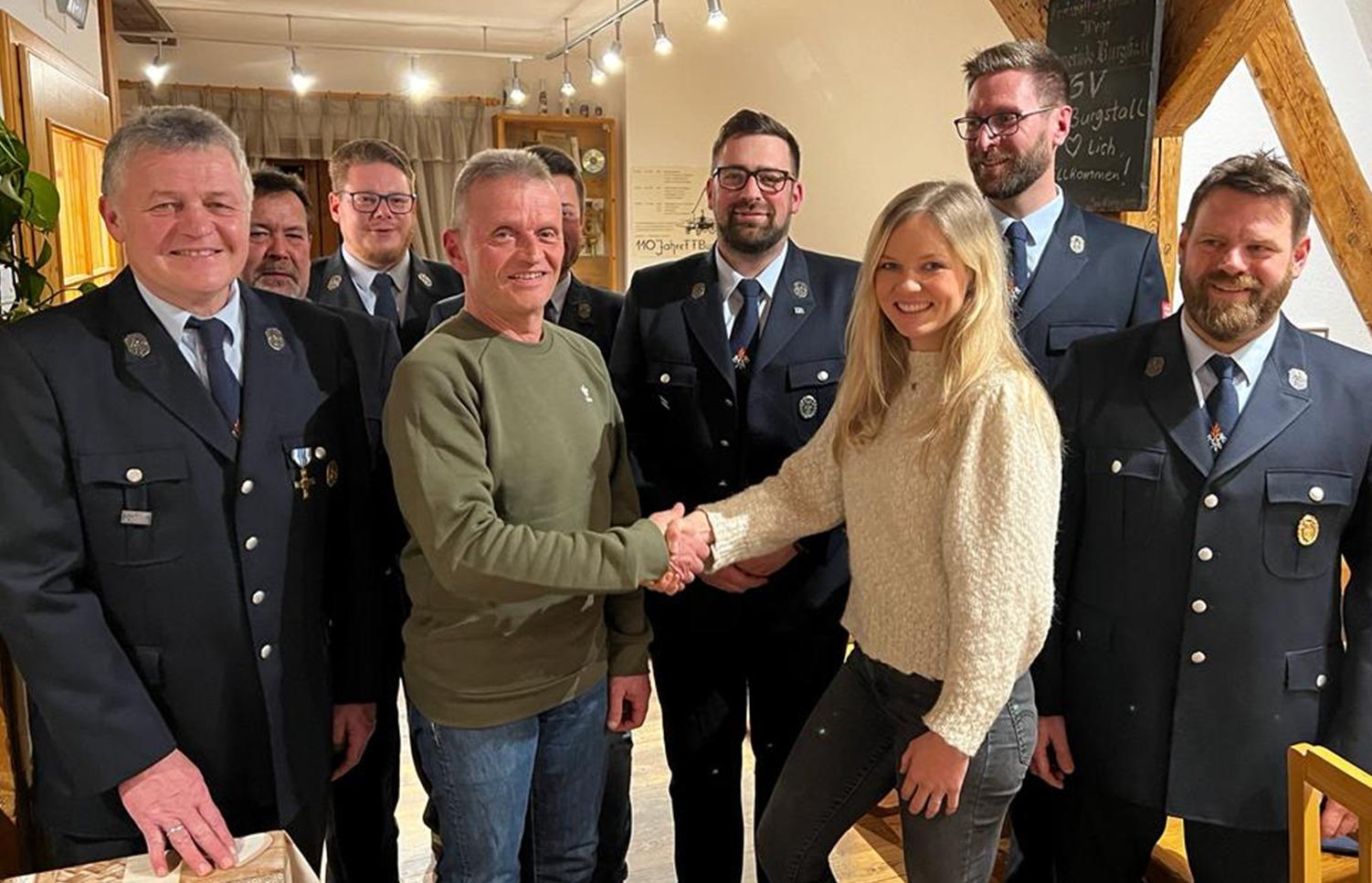 Premiere in Burgstall: Tina Müller ist die erste Frau im Vorstandsteam