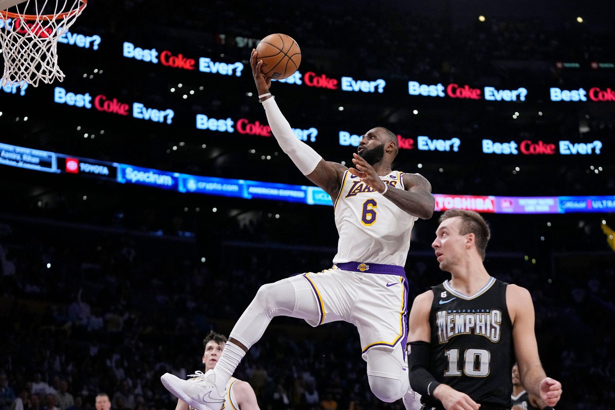 NBA-Playoffs: Lakers gehen gegen Memphis mit 2:1 in Führung