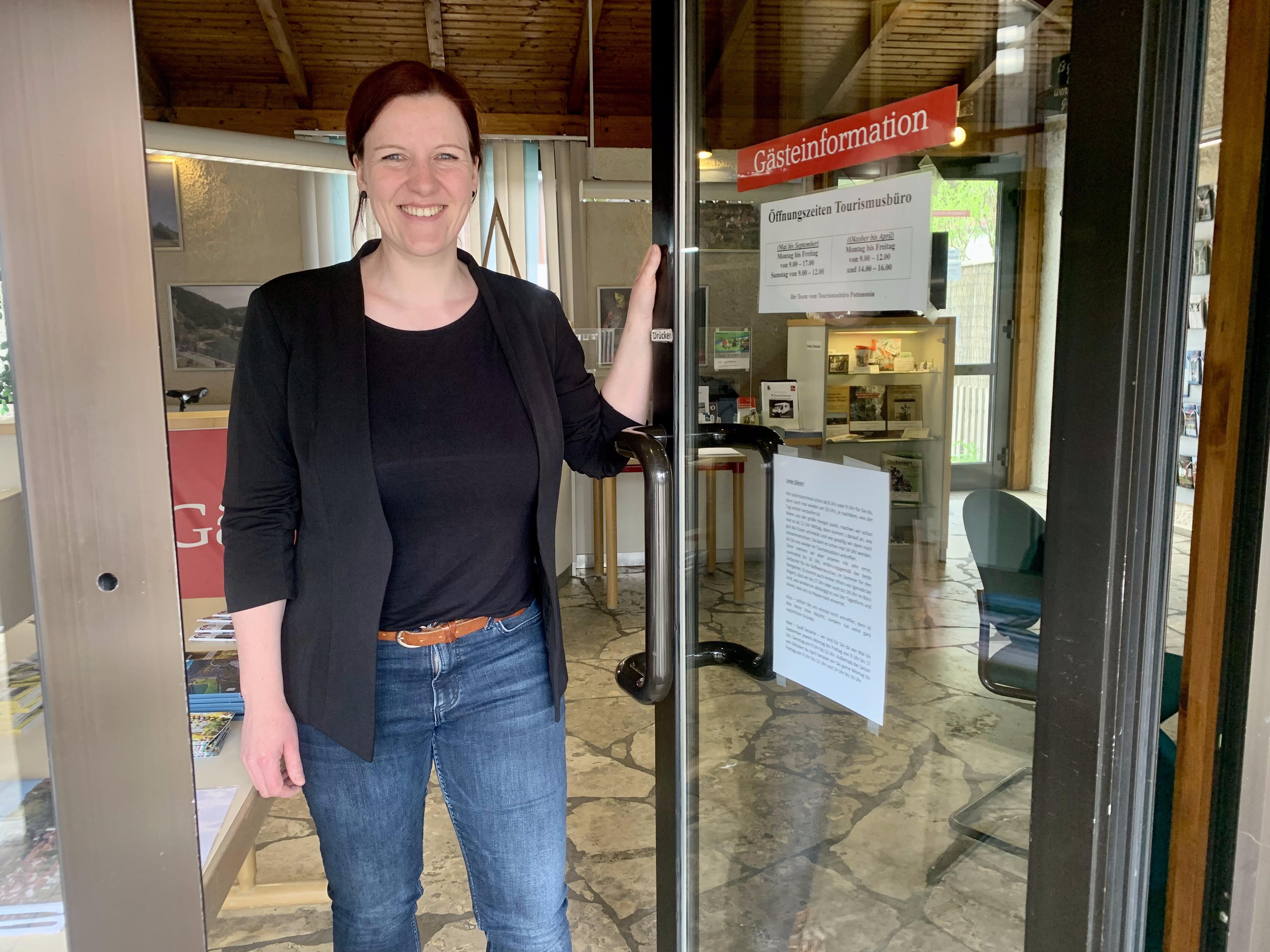 Anna-Lisa Haber unterstützt ab sofort Tourismus-Team im Rathaus Pottenstein