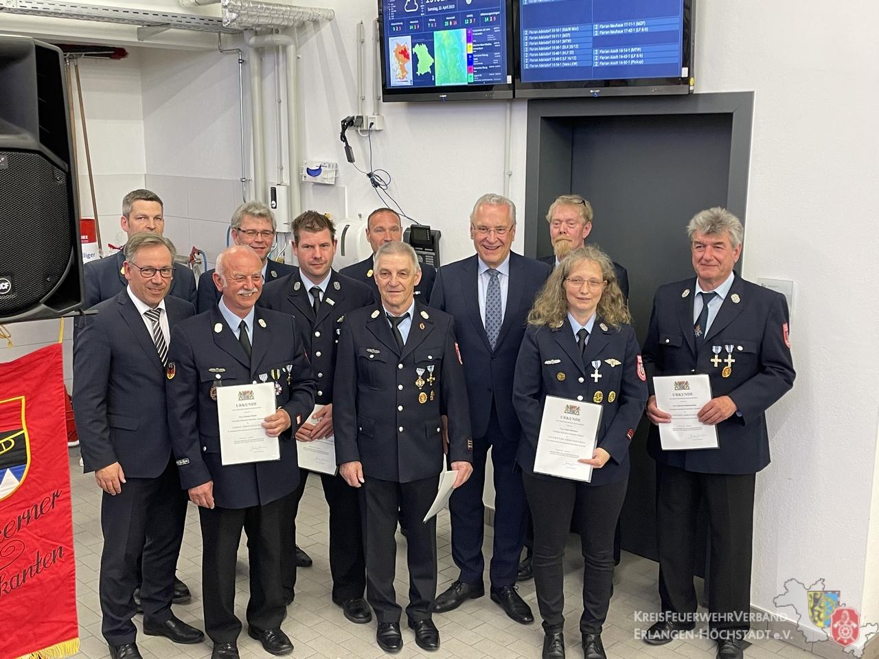 150 Jahre: Die Freiwillige Feuerwehr Hemhofen hat Geburtstag gefeiert