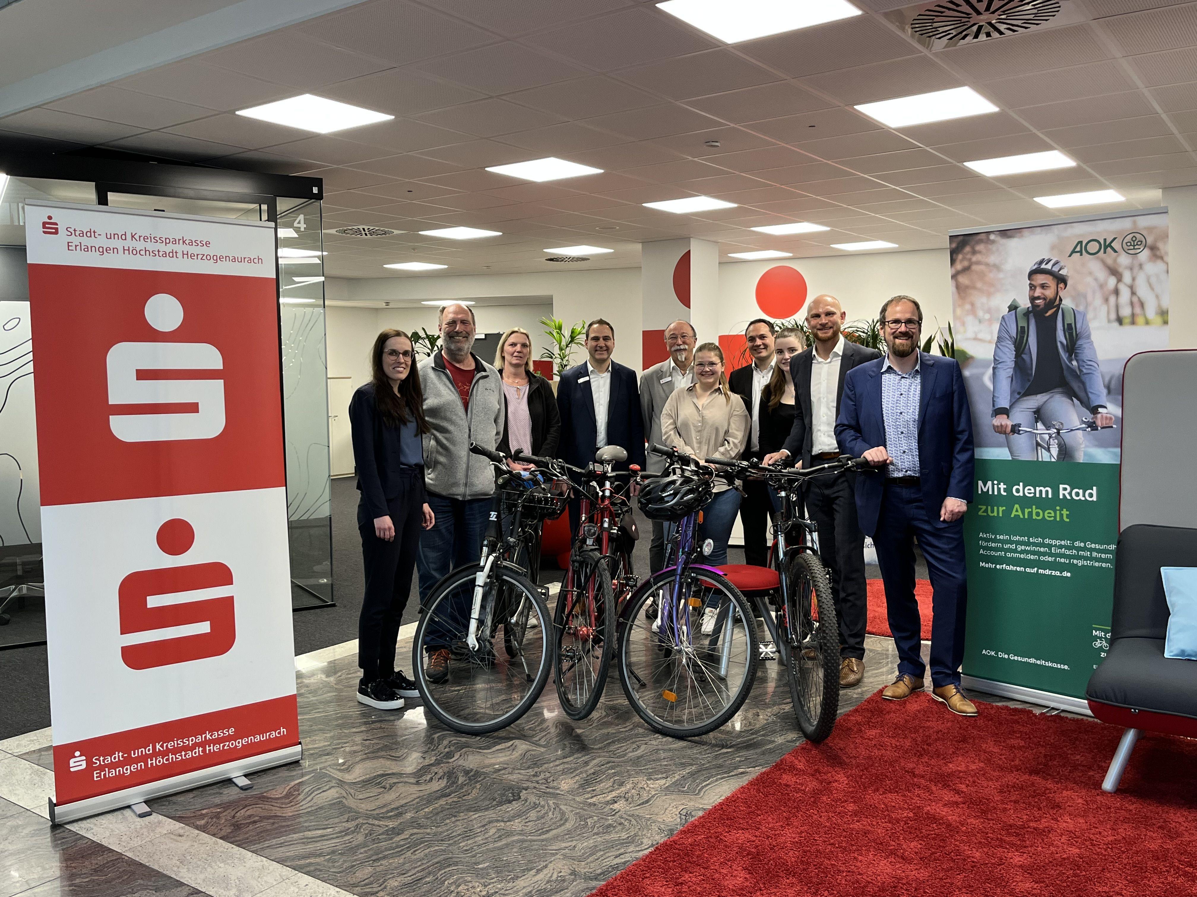 Spaß, Gesundheit und Klimaschutz - Aktion „Mit dem Rad zur Arbeit“ in ...