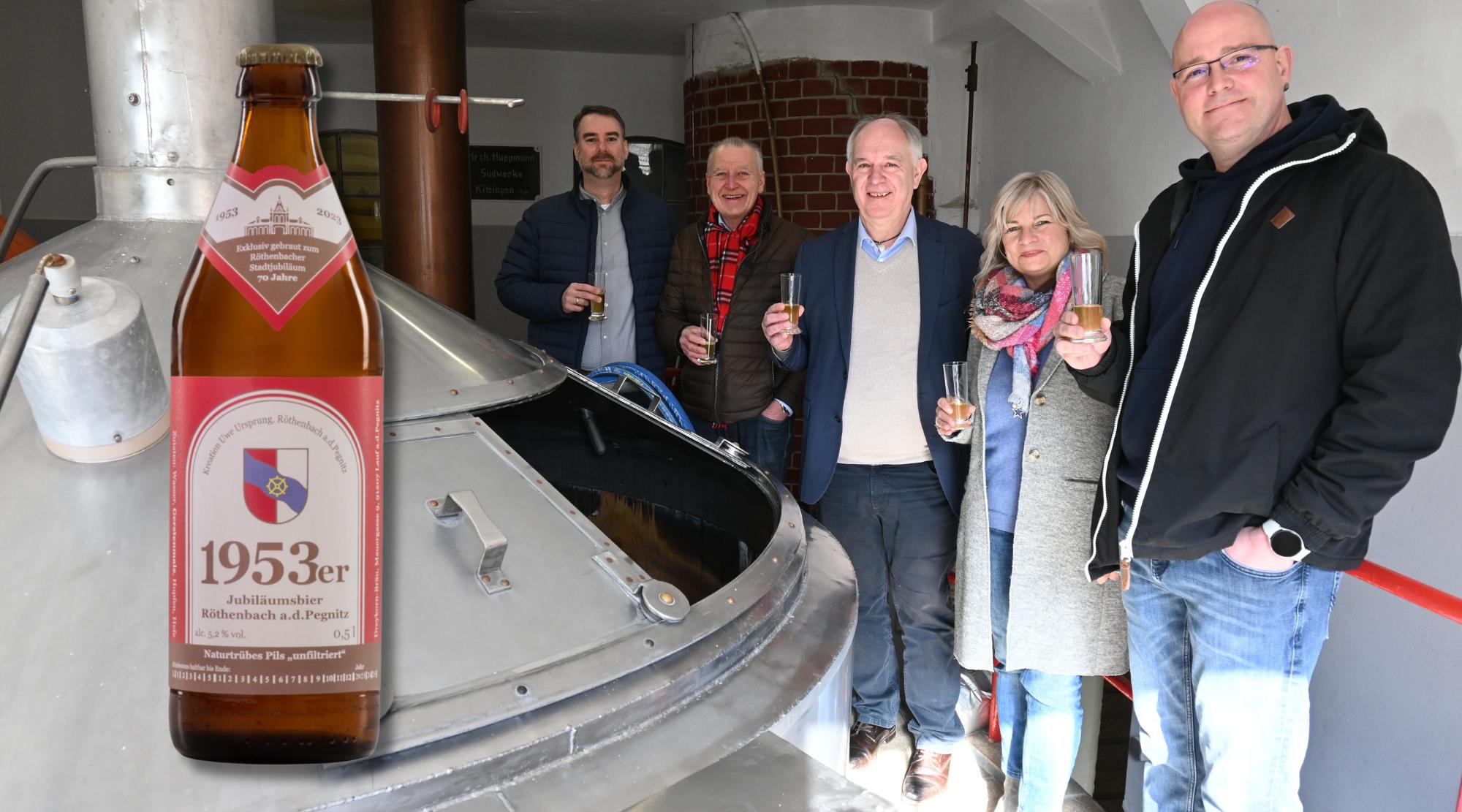 Naturtrübes Pils als Jubiläumsbier: Das „1953er“ soll den Röthenbacher ...