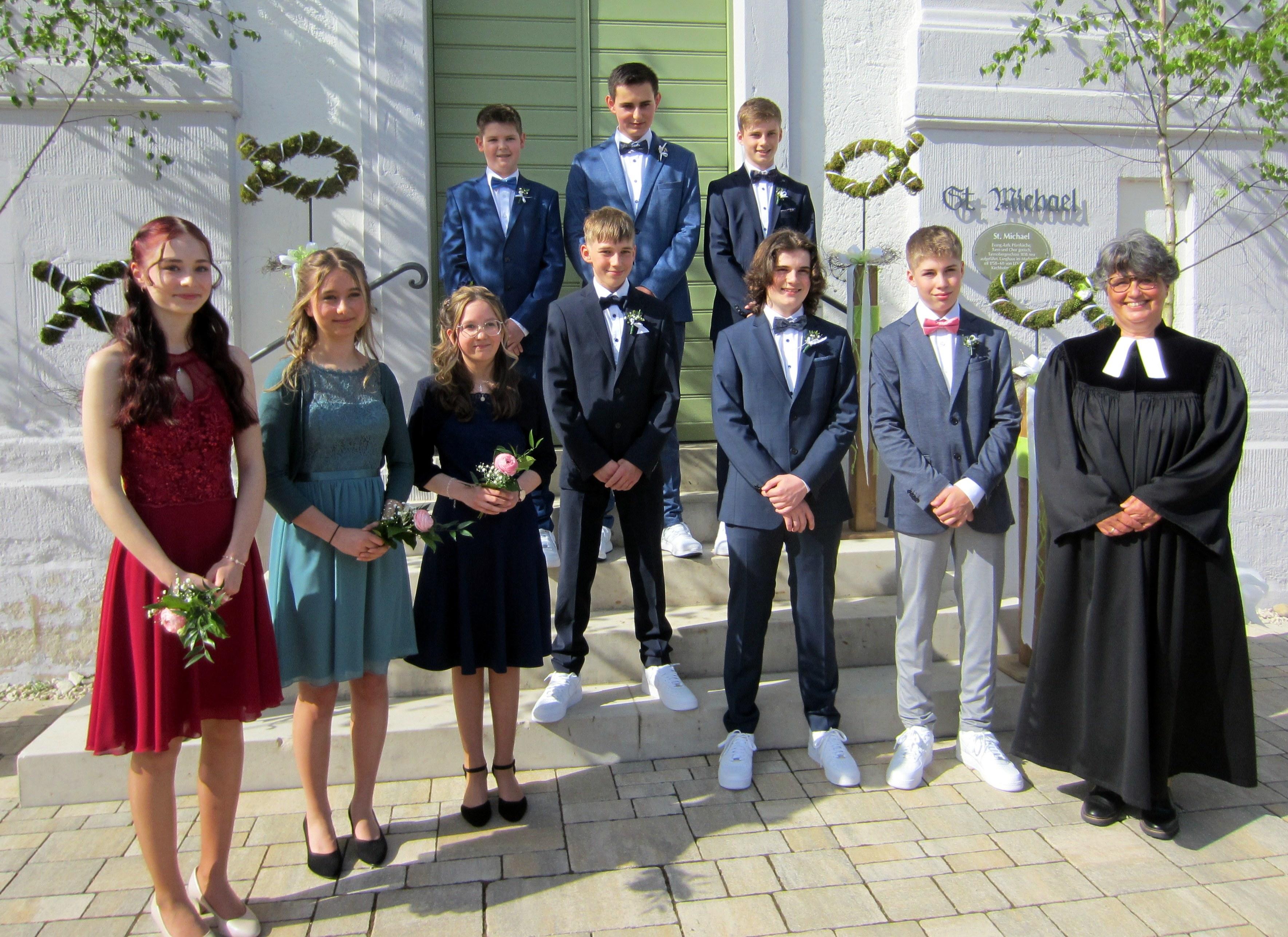 Alle Bilder: Das sind Gunzenhausens Konfirmanden und Kommunionkinder des Jahres 2023 | Nordbayern