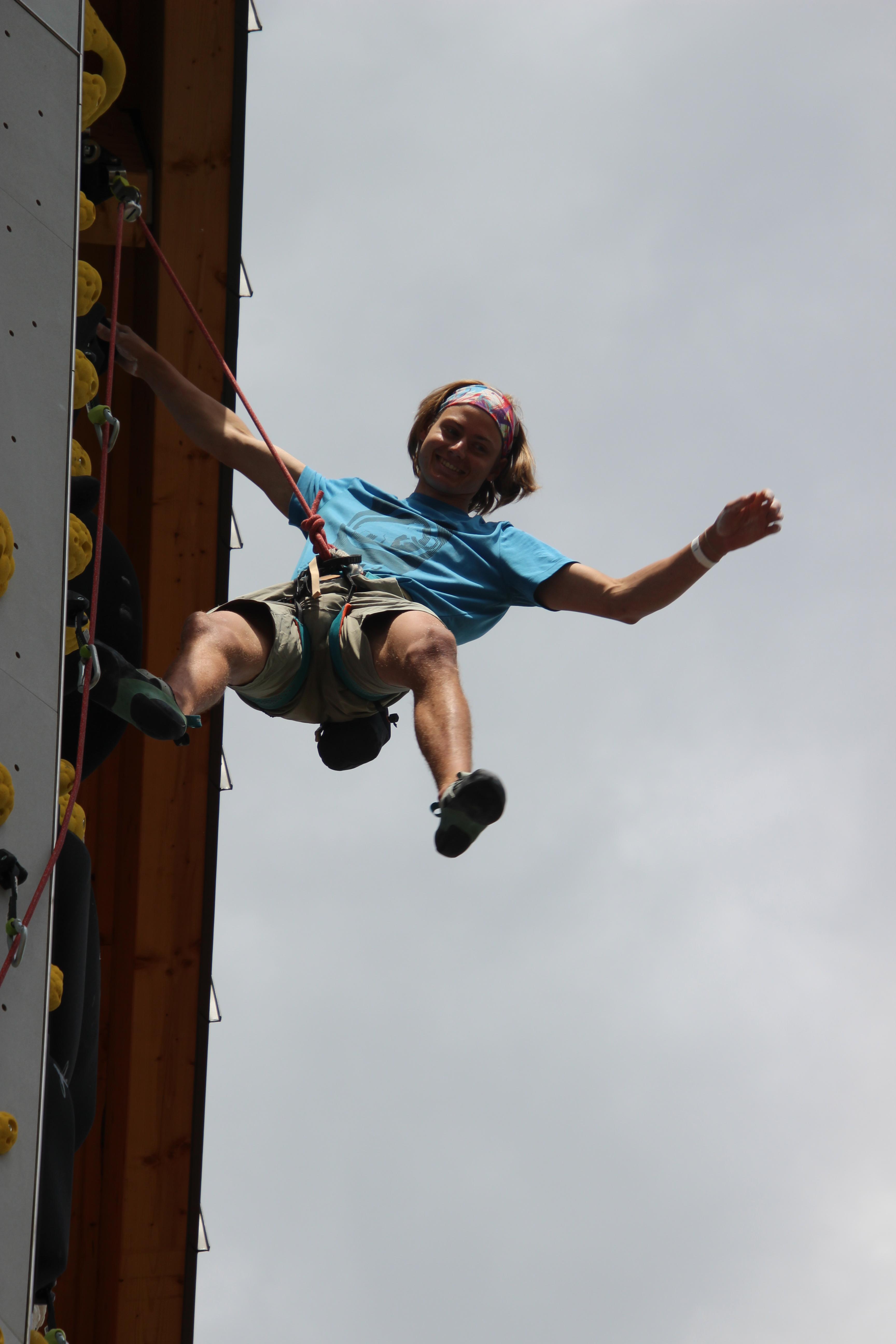 Bayerische Meisterschaften im Sportklettern: Nachwuchs zeigt Qualitäten