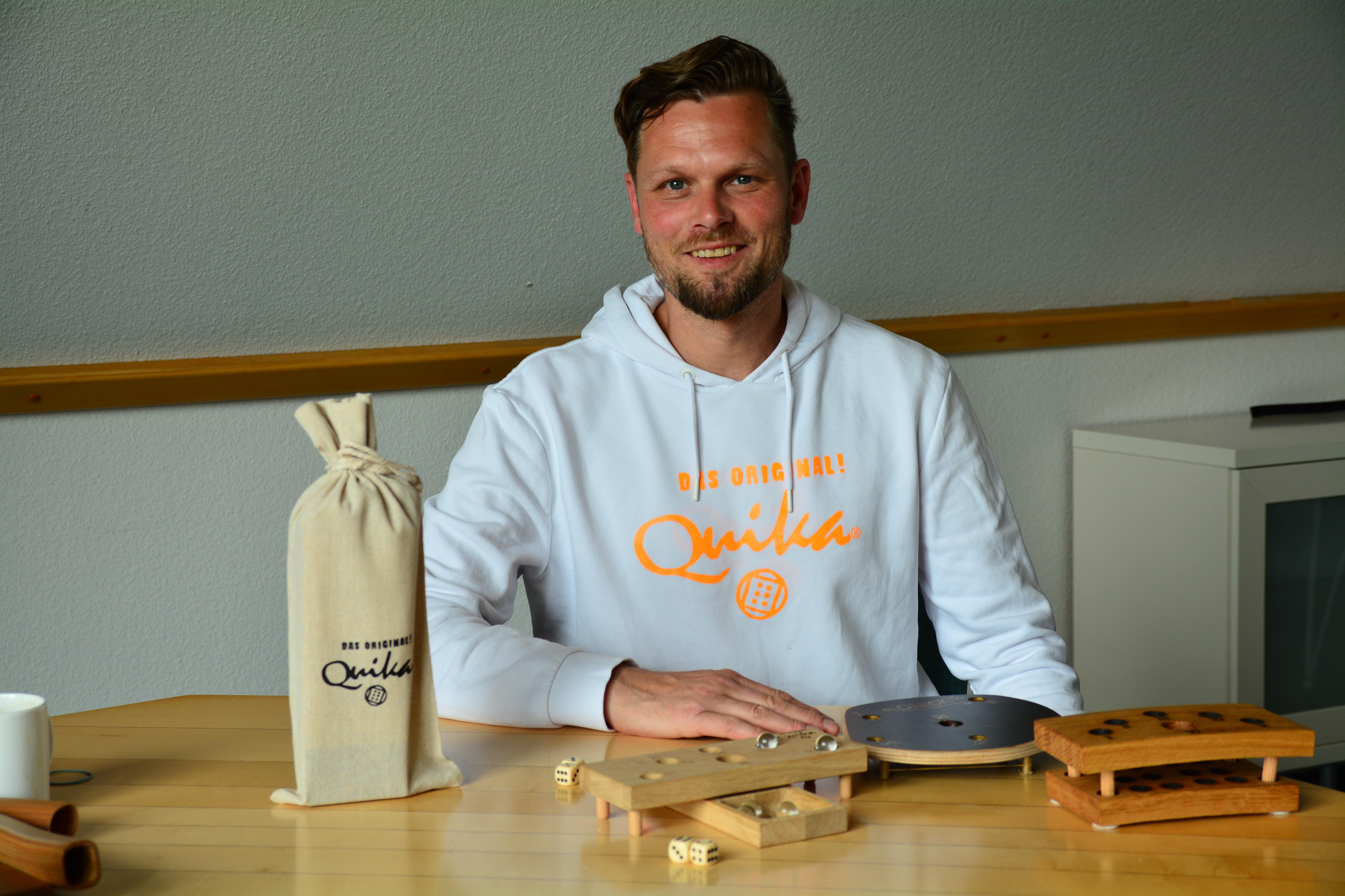 "Quika": Wie Erfinder Jörg Hübner auf ein Brettspiel "made in ...