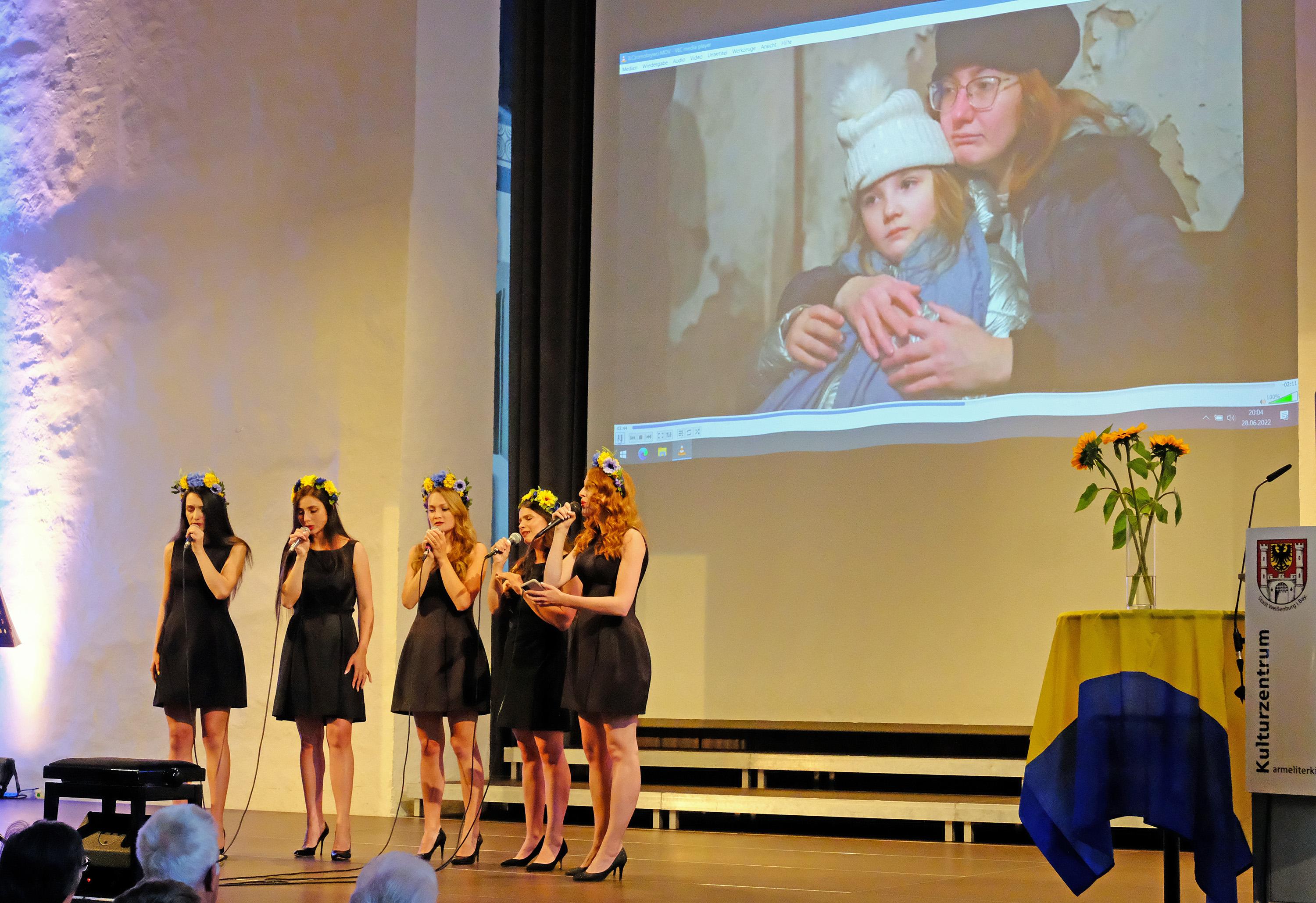 Ukrainehilfe: Benefizkonzert der „Ladies aus Lviv“ in Weißenburg